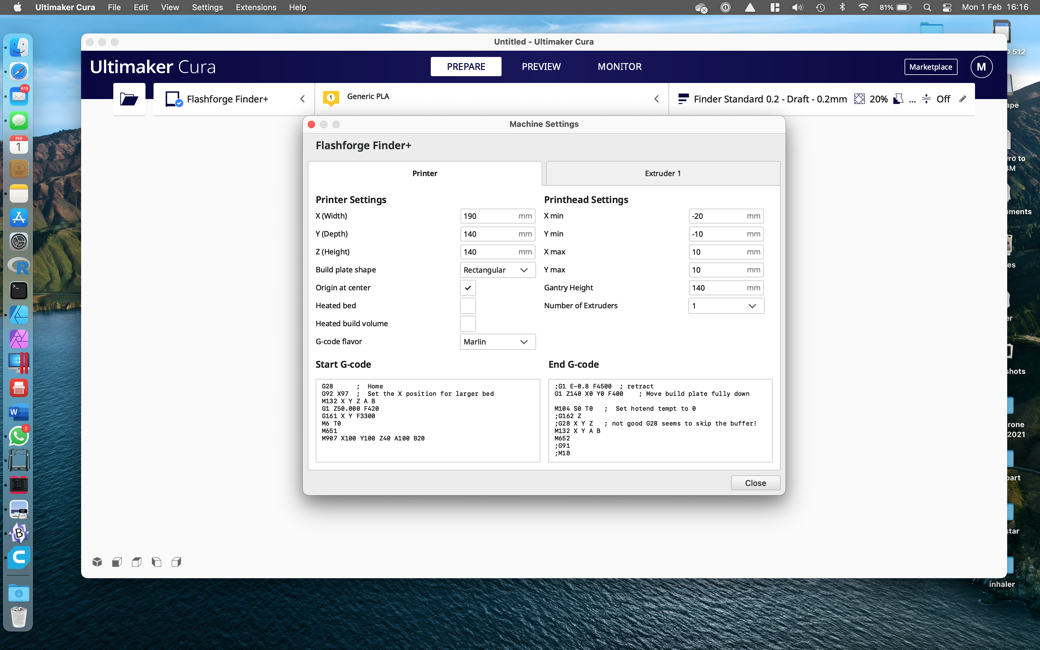 Upgrading the Flashforge Finder : 3 Steps - Instructables