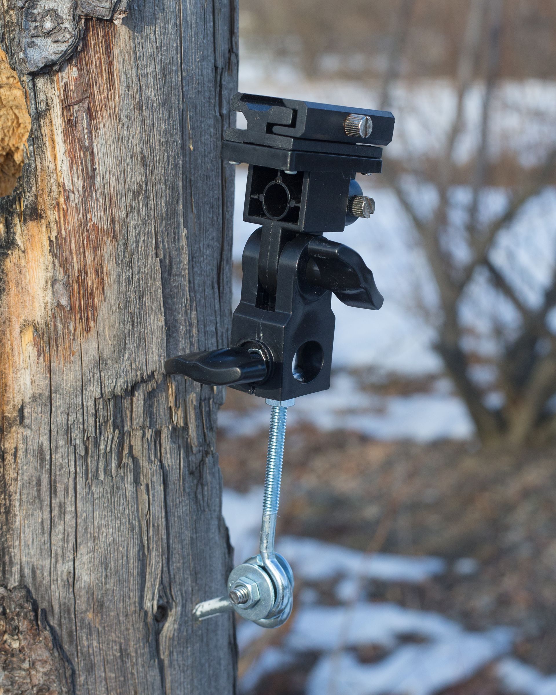 Basic Tree Mounted Flash Stand : 6 Steps - Instructables