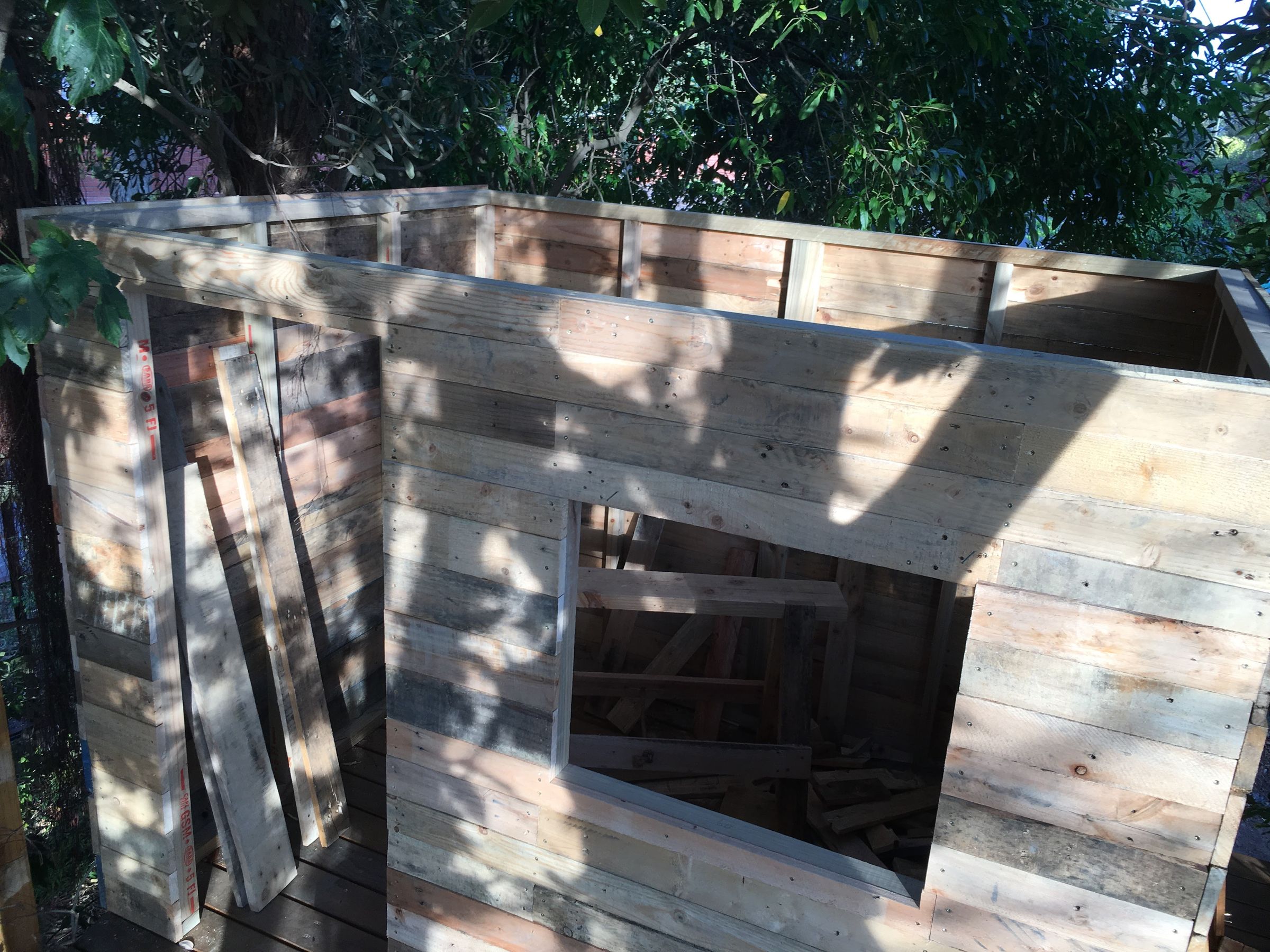 Pallet Tree House : 6 Steps (with Pictures) - Instructables