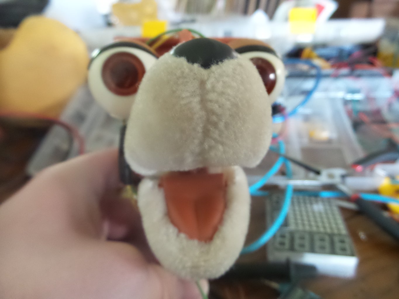 Phonearduino Controlled Teddy Ruxpin 8 Steps With Pictures Instructables