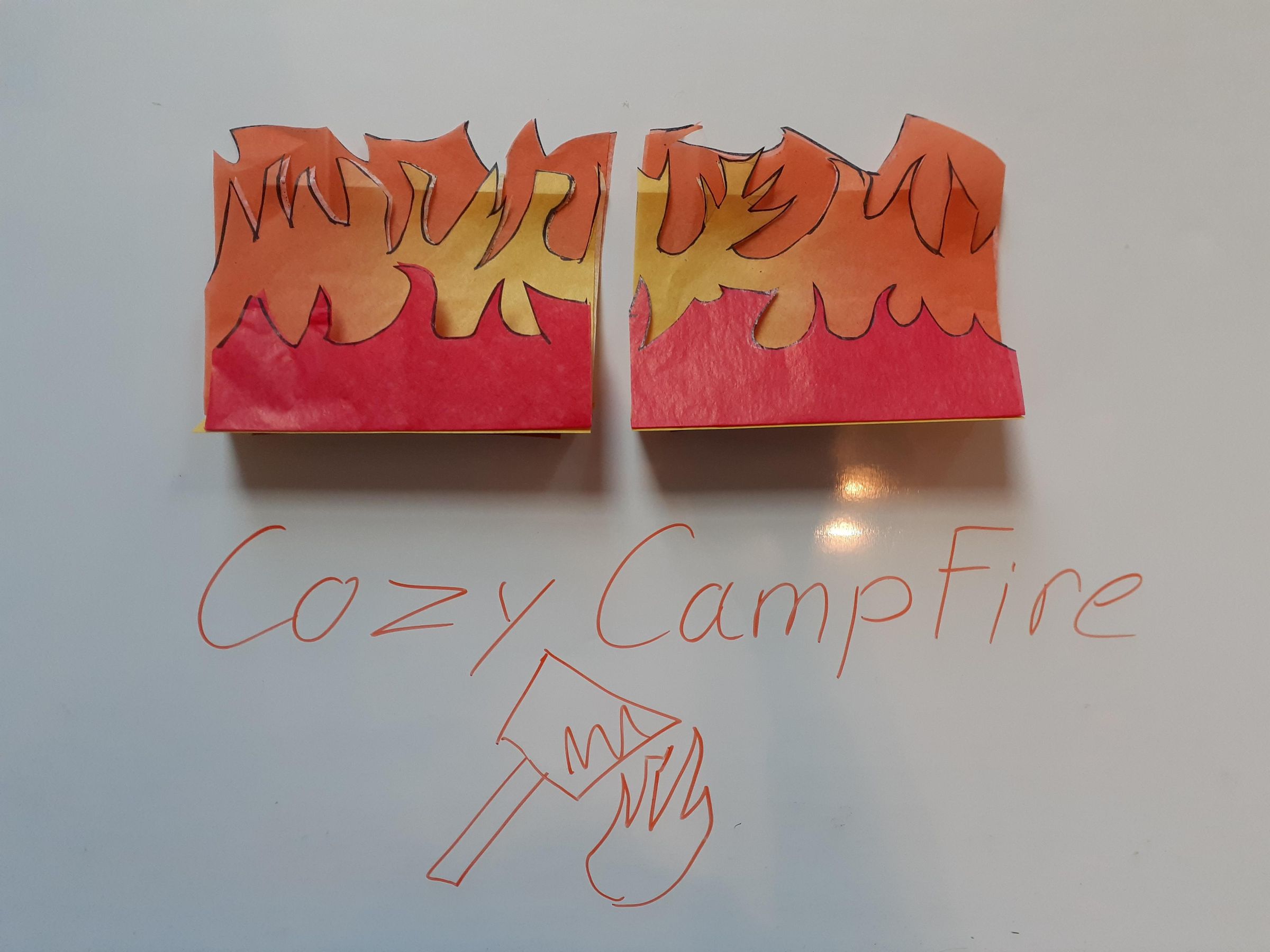 Papercraft Campfire : 6 Steps - Instructables
