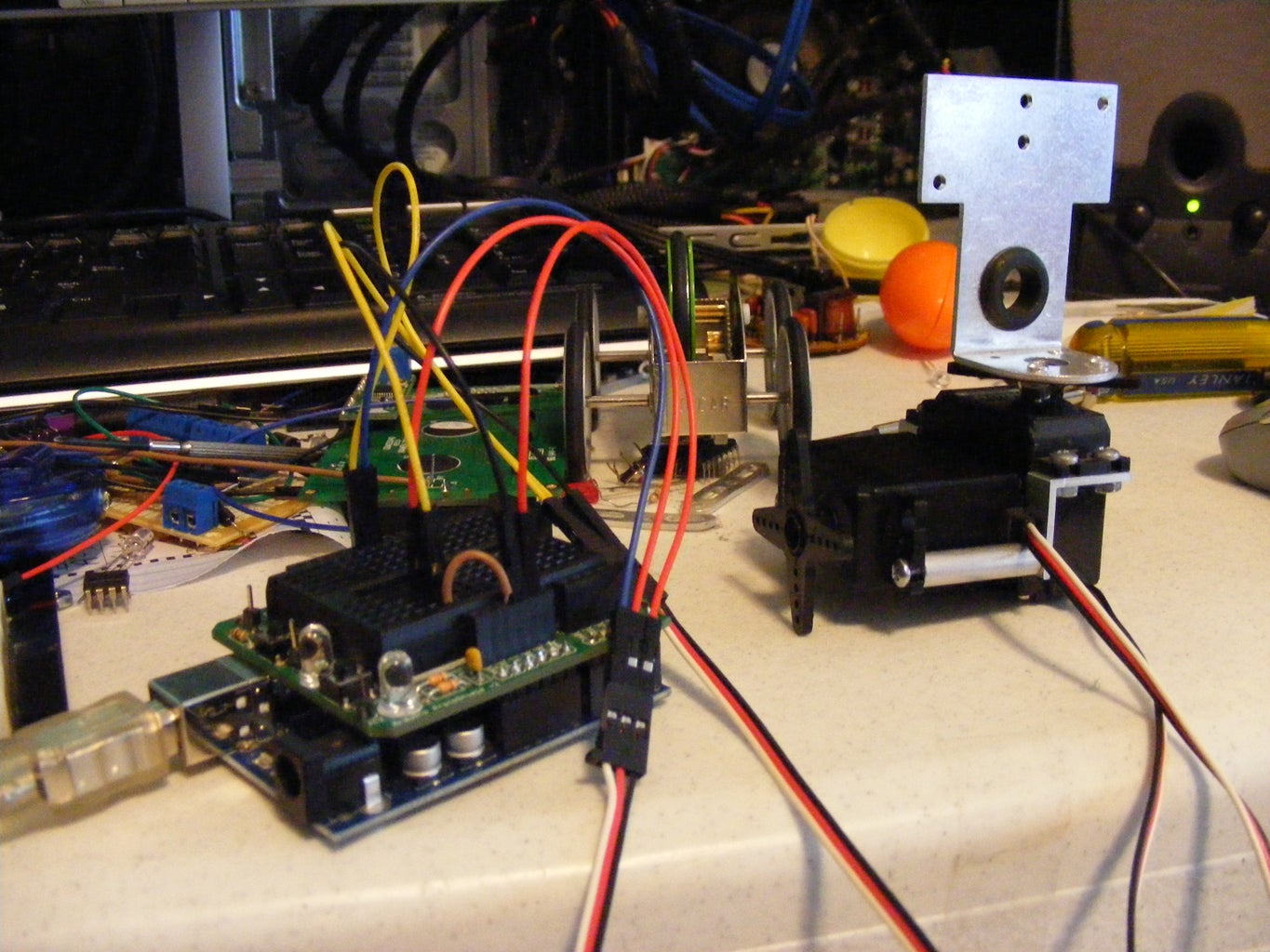 Arduino Based Serial Servo Controller 6 Steps Instructables