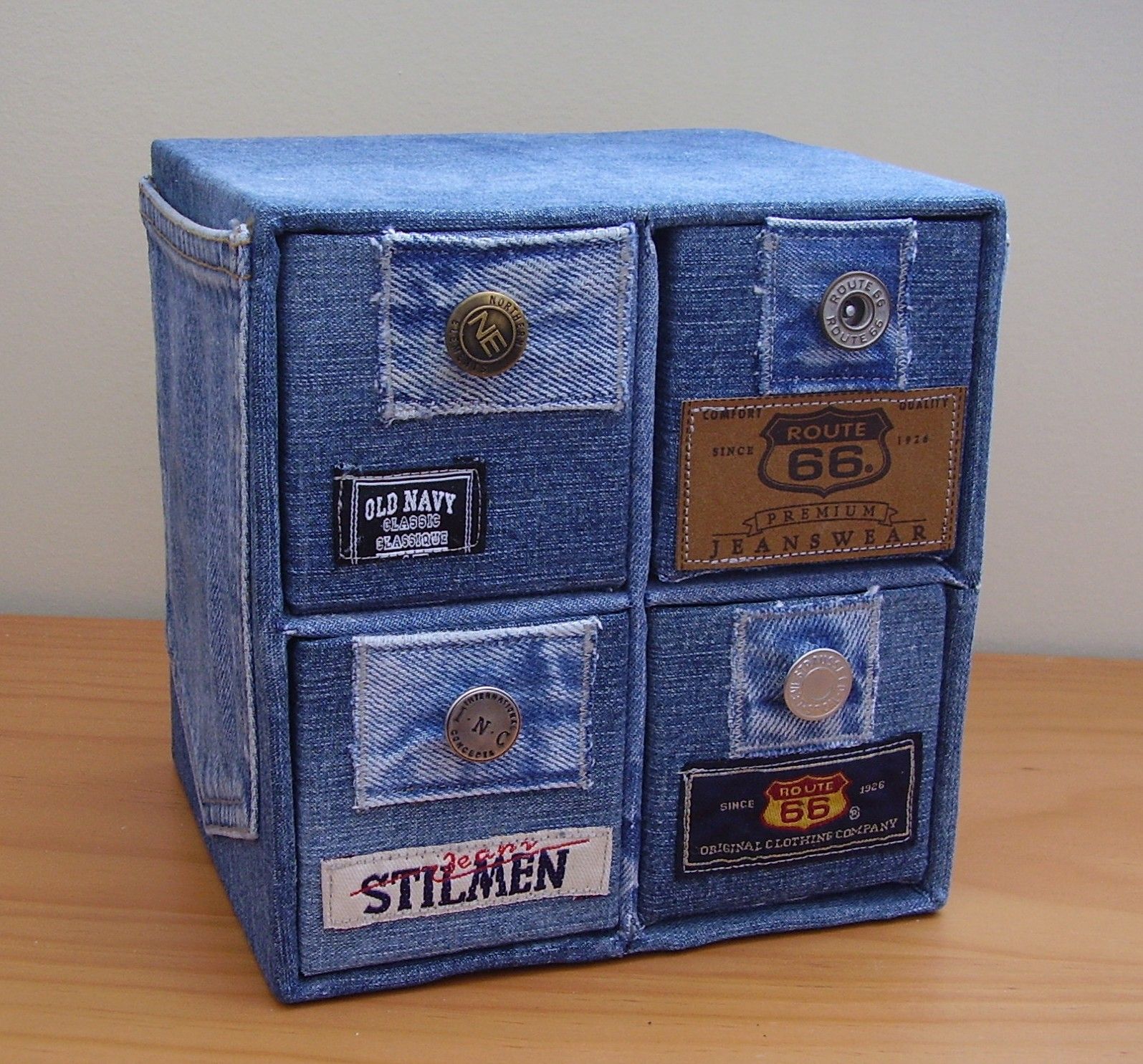 Cardboard + Denim Drawer : 11 Steps (with Pictures) - Instructables