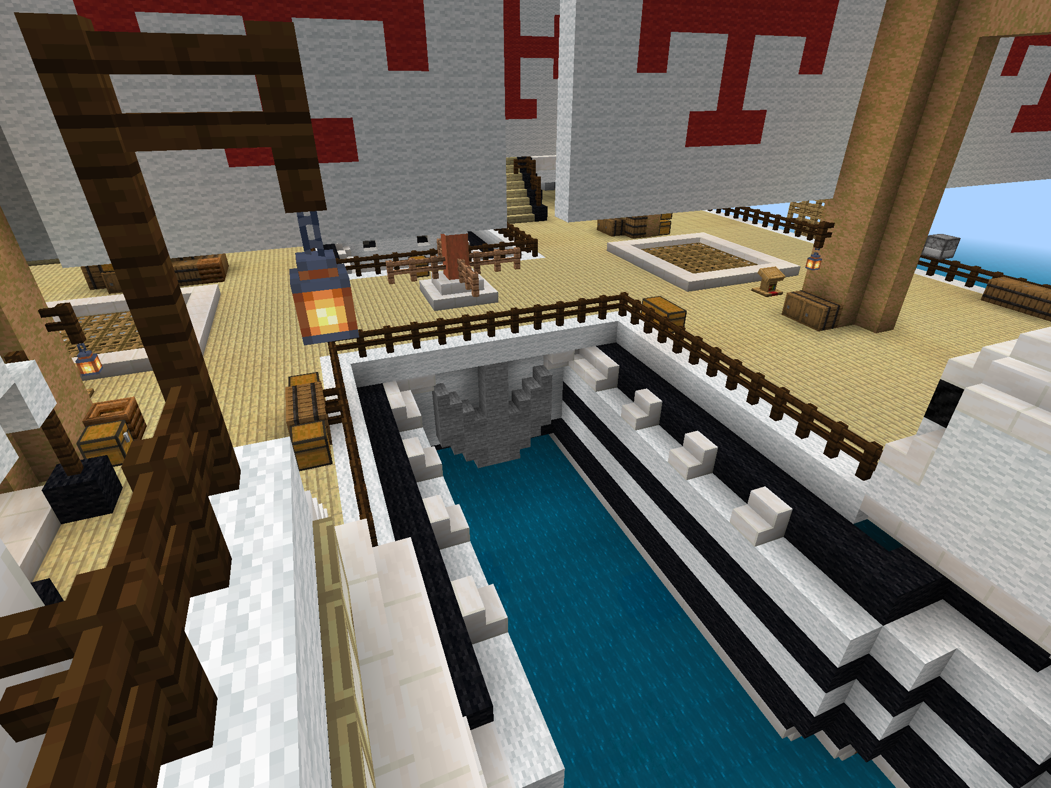 Minecraft - Atlas Class Duel Frigate : 6 Steps - Instructables