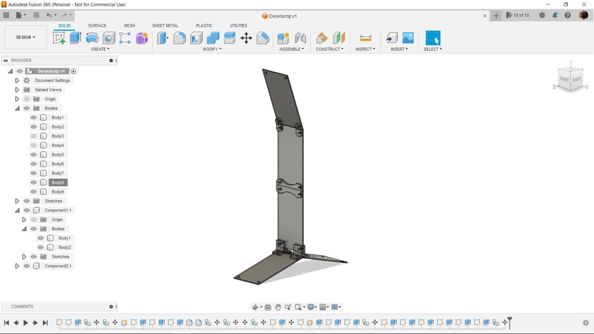 Web Controlled Desk Lamp With XIAO ESP32 C3 : 11 Steps (with Pictures ...