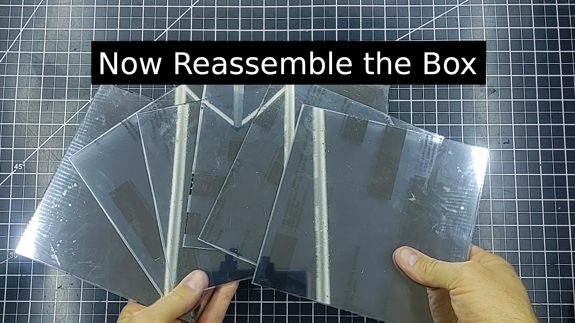 Make an EASY Infinity Mirror Cube | NO 3D Printing and NO Programming ...