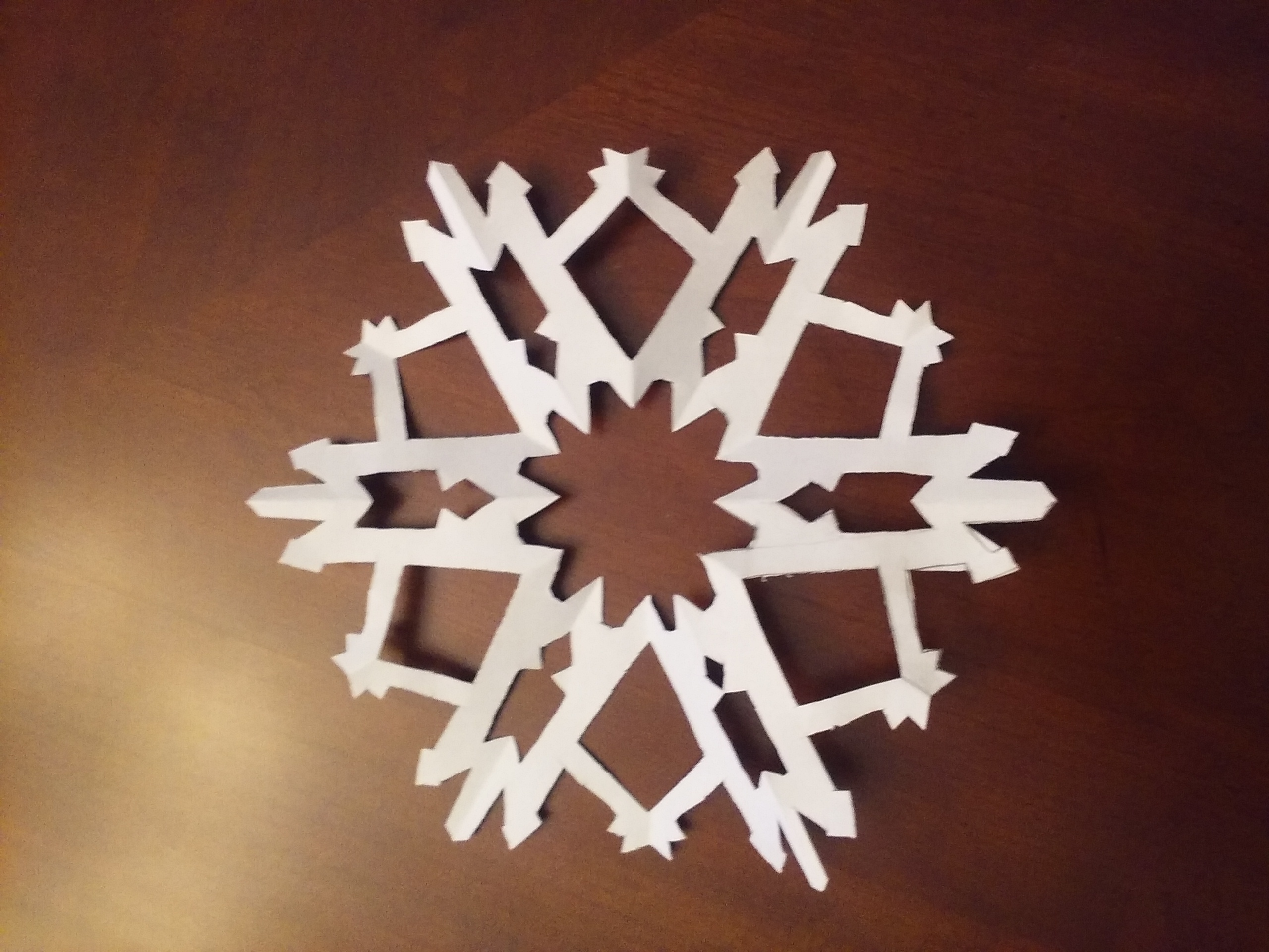 Origami Snowflake Base : 4 Steps - Instructables