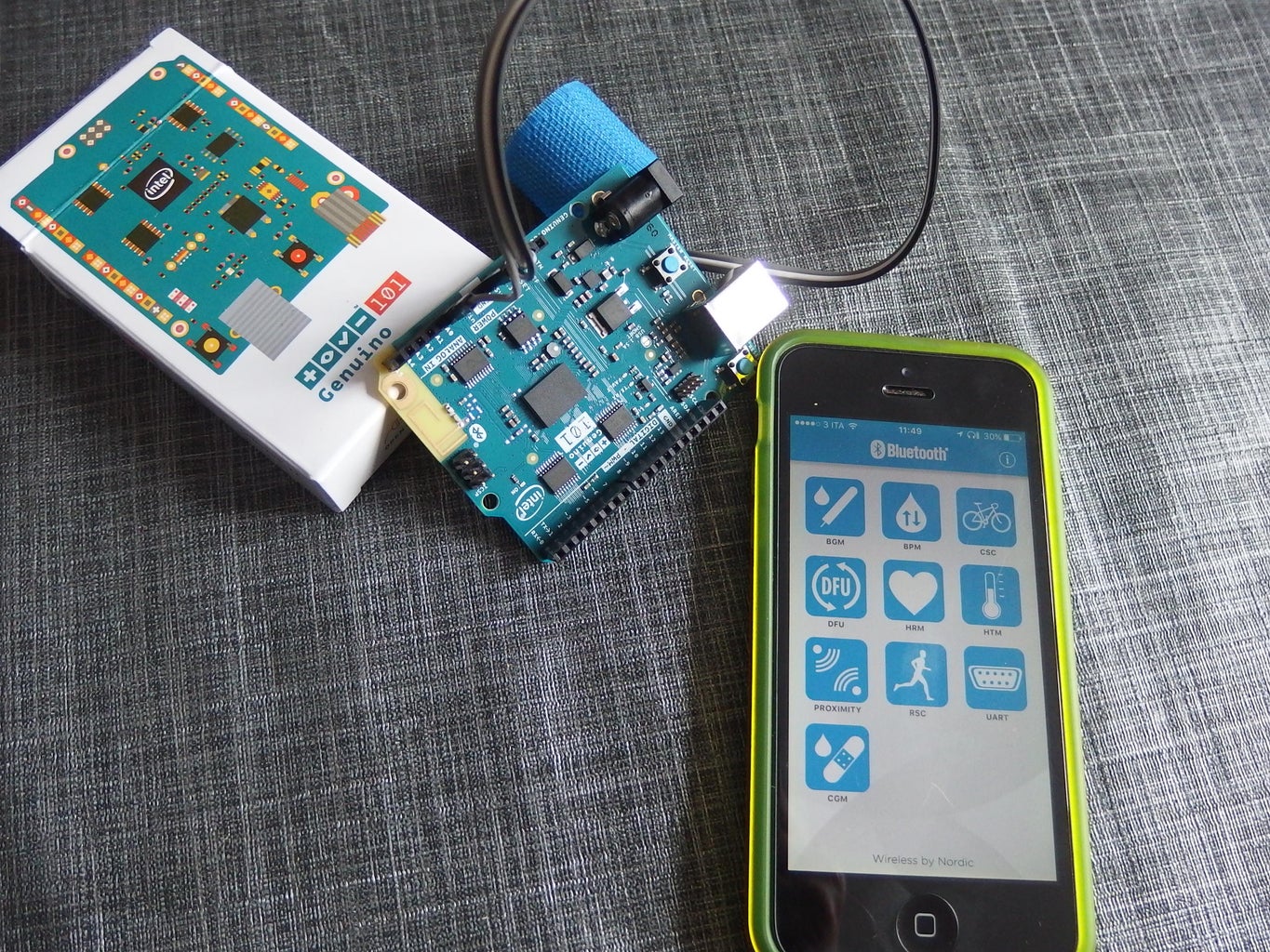 Arduino 101 Bluethooth Ios Pulse Sensor 3 Steps With Pictures Instructables