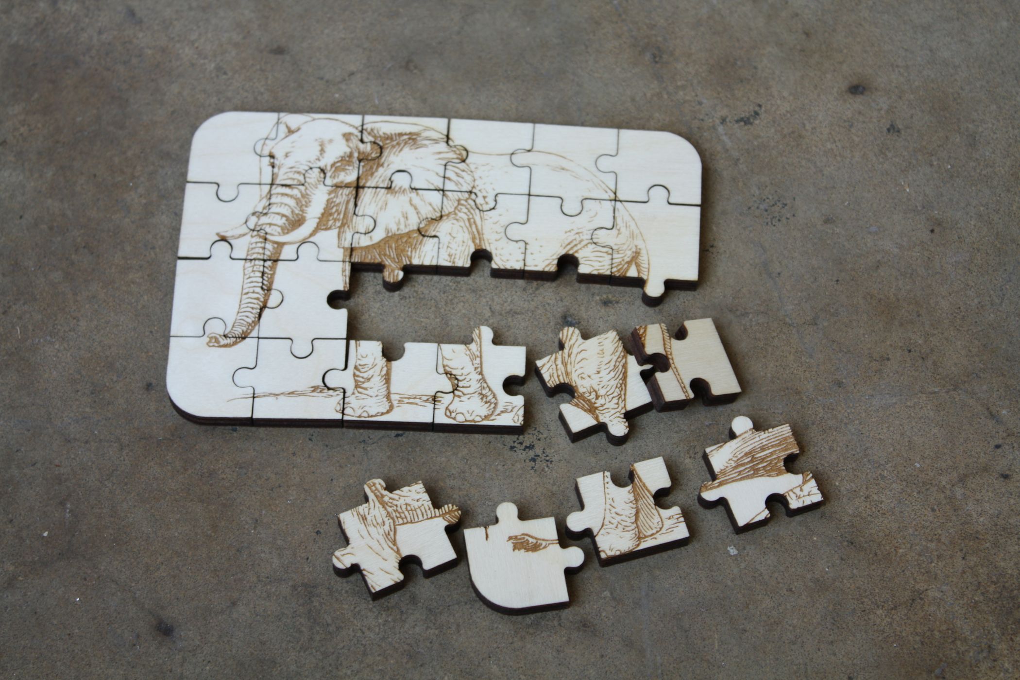 Free Laser Cut 4"x6" Puzzle : 6 Steps - Instructables