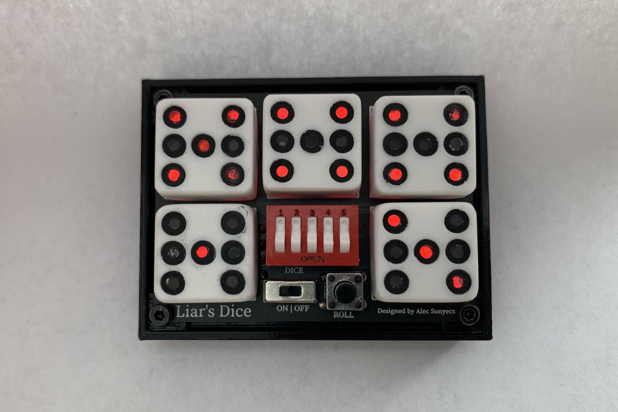Pocket Dice! Electronic Dice for Liars Dice and More : 7 Steps (with ...