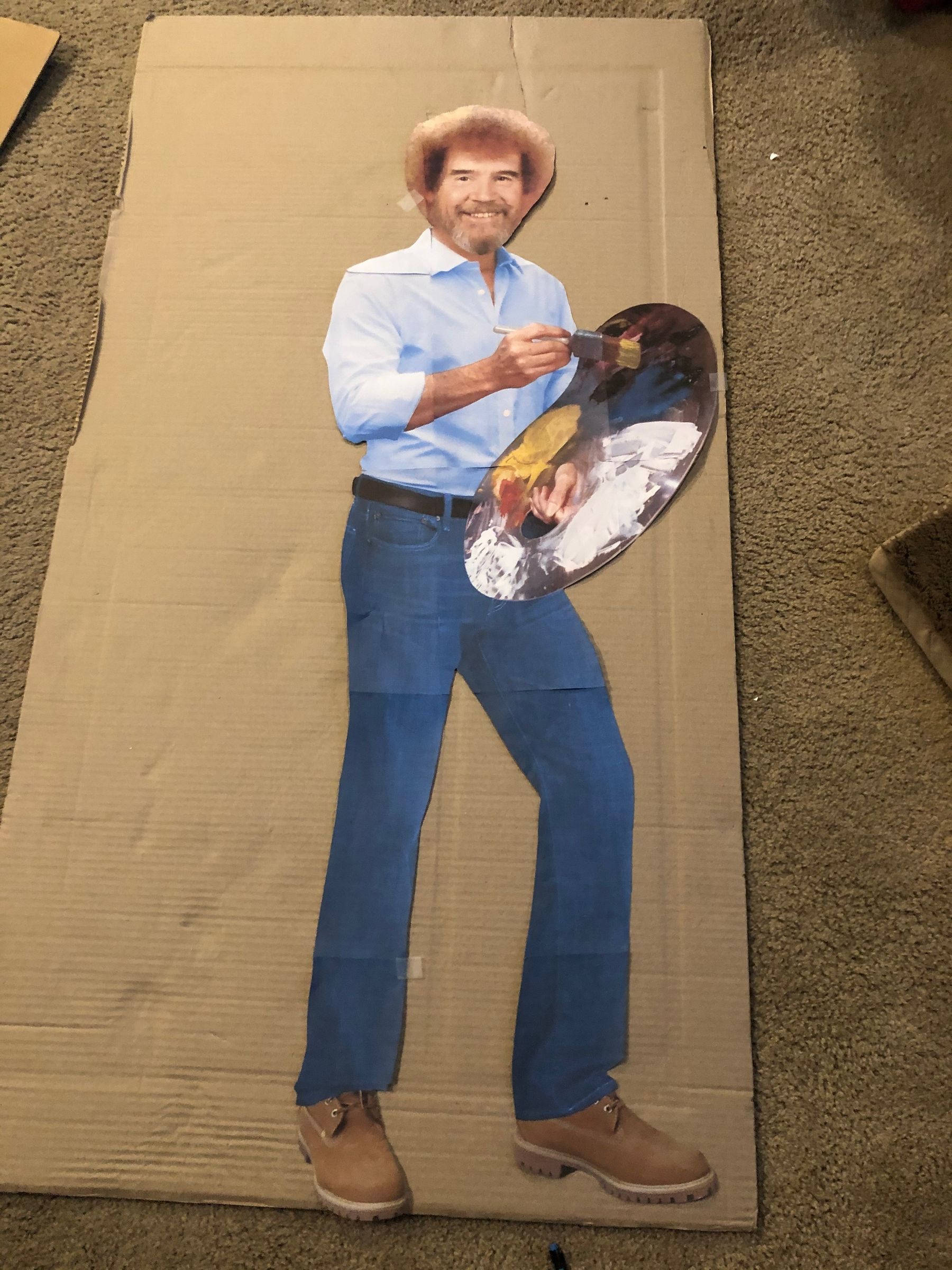 DIY Life Size Cardboard Cutouts : 4 Steps - Instructables