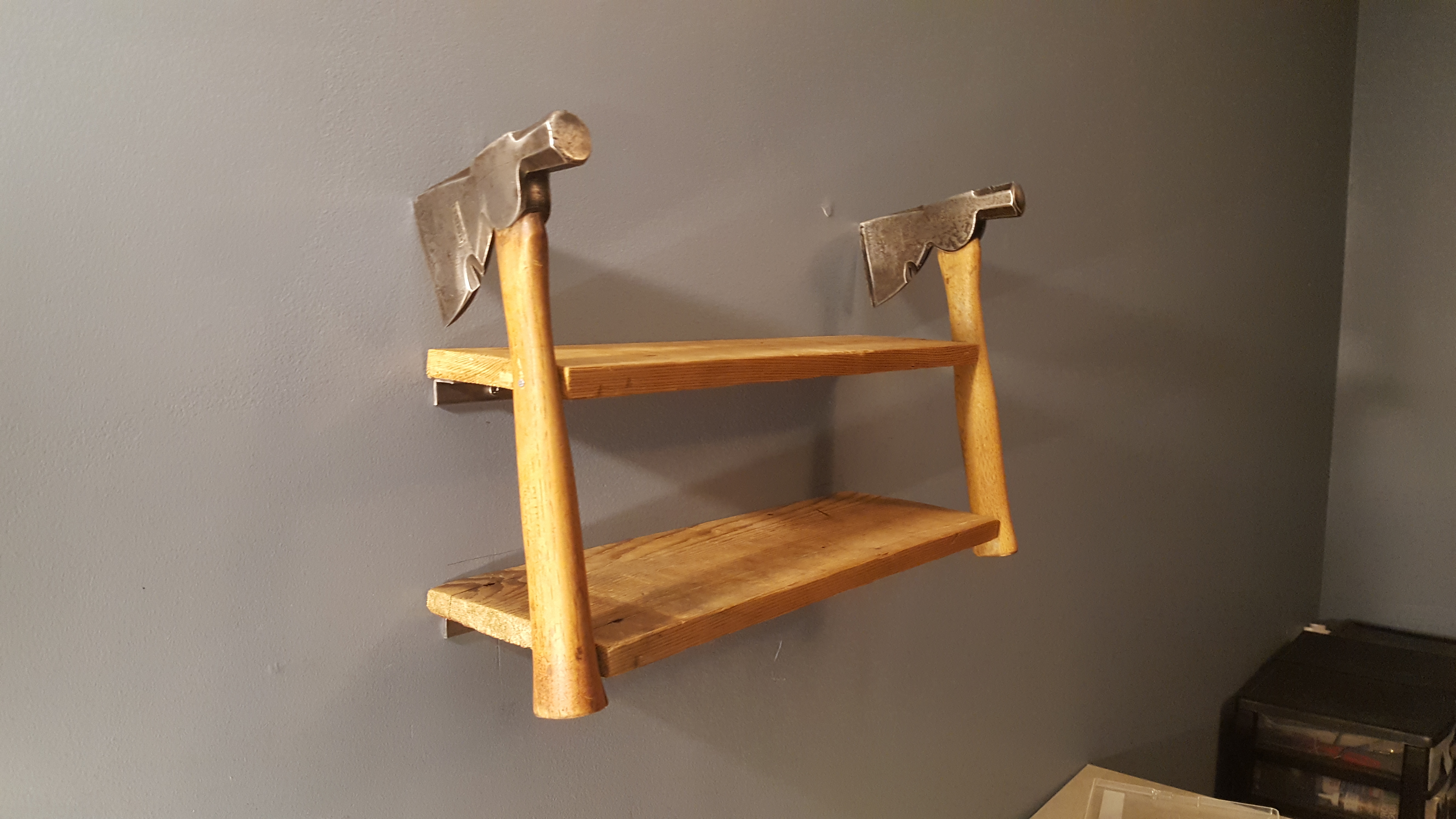 Floating Axe Shelf : 6 Steps (with Pictures) - Instructables