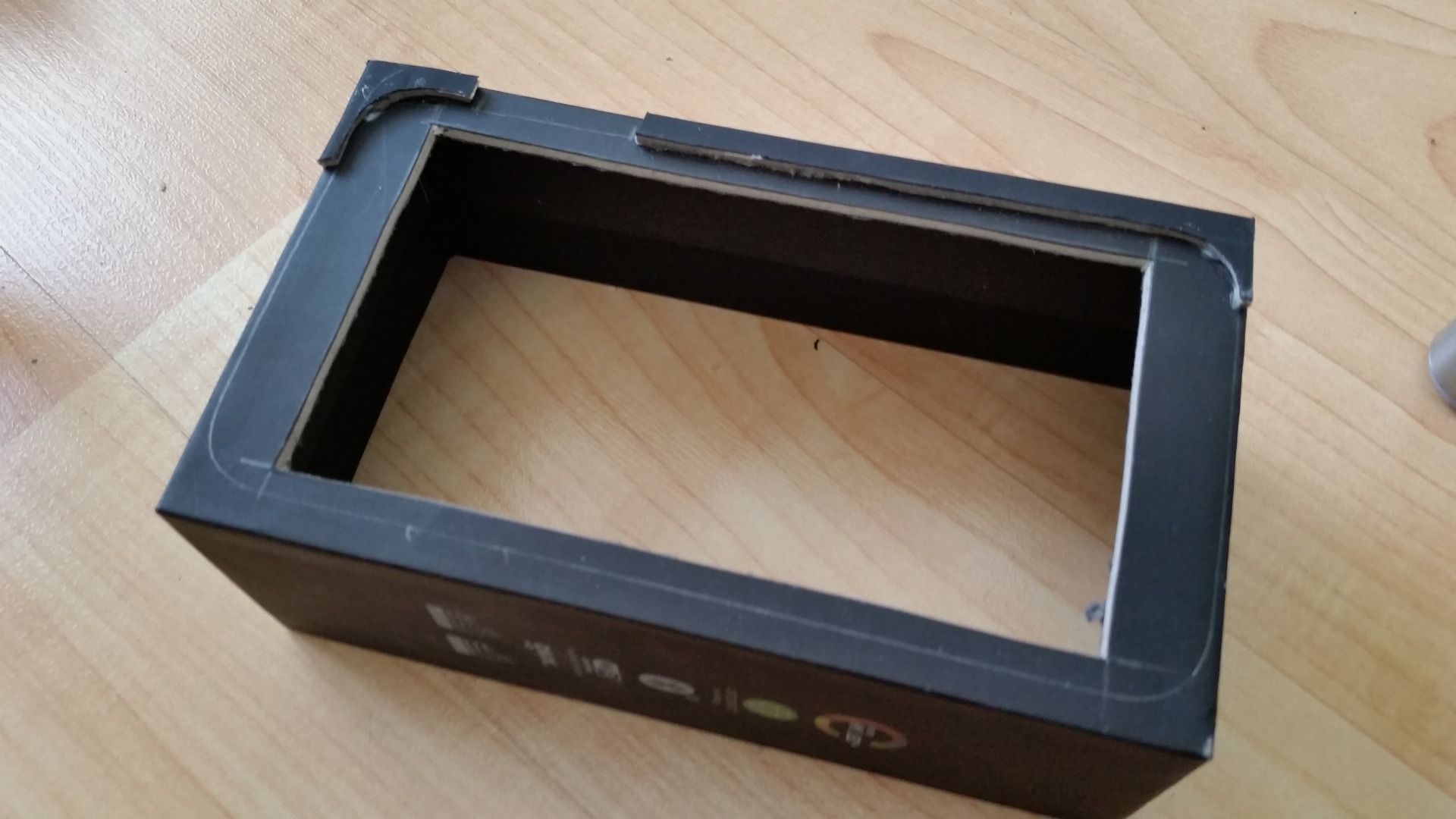 Cheap Custom VR Viewer From a Phone Box -- Prevent Cardboard Face and ...