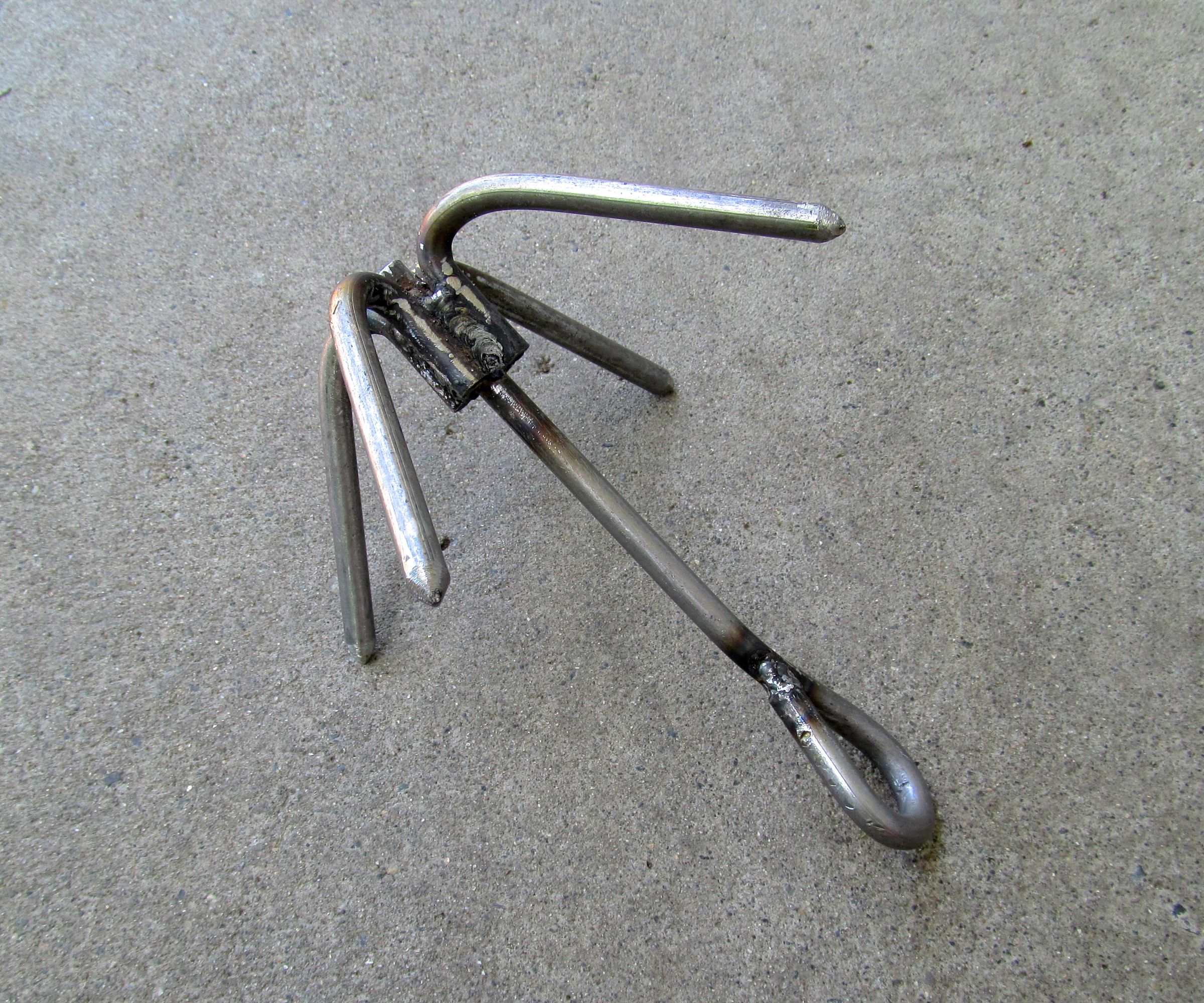 Make a Grappling Hook : 4 Steps (with Pictures) - Instructables