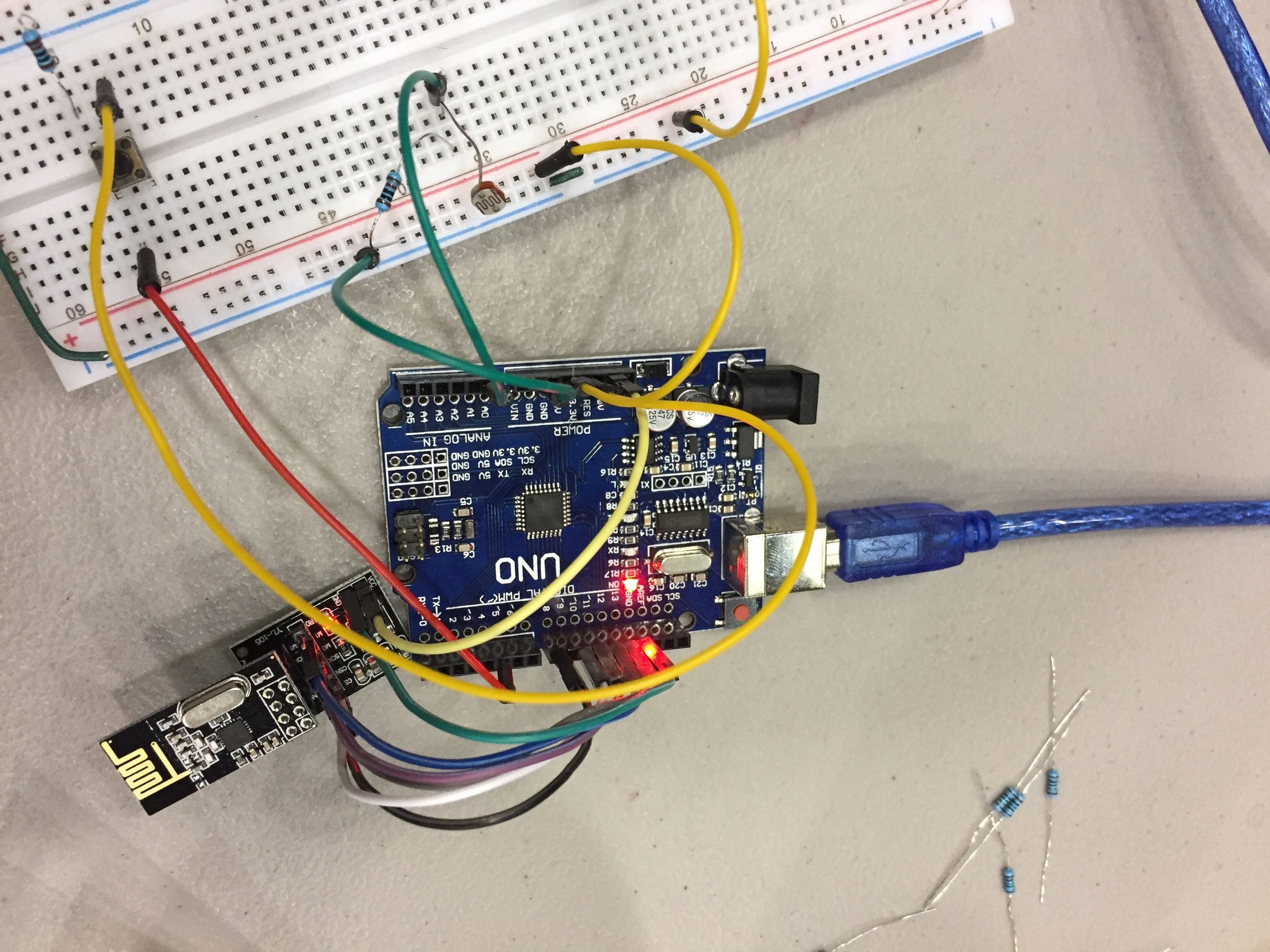 Wireless Arduino Light-Matching LED Lamp Using Photoresistor : 4 Steps ...