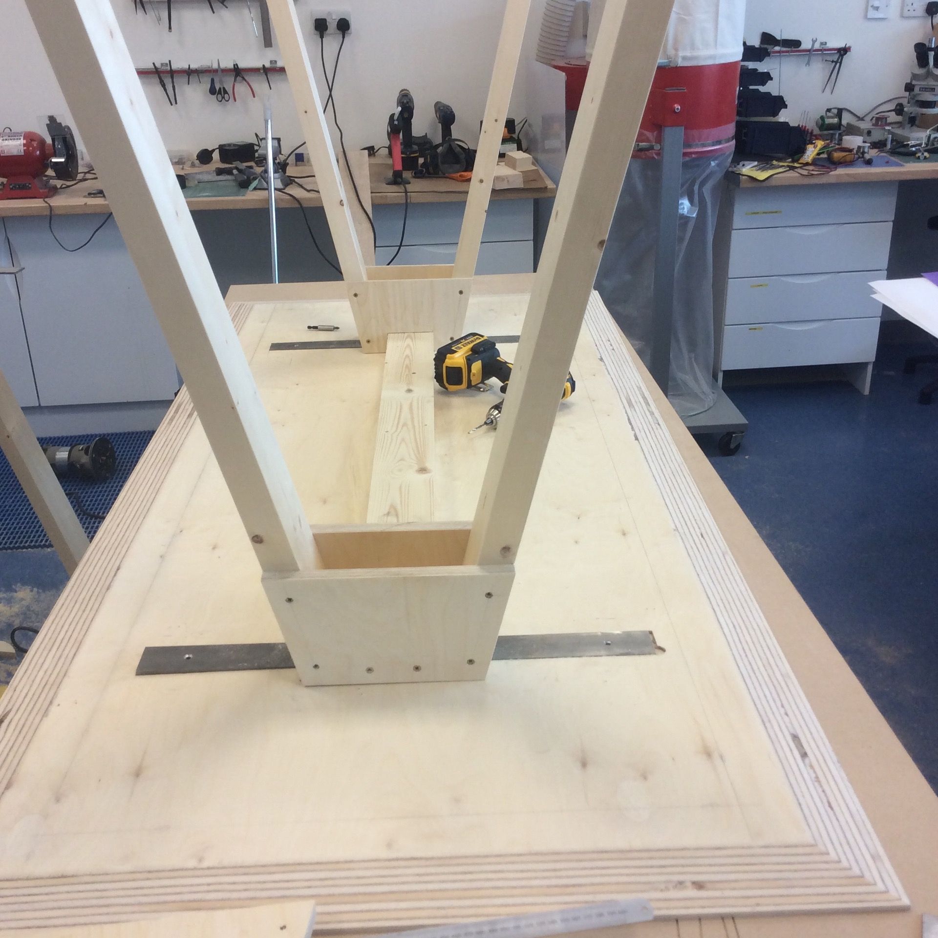 High Trestle Table - Including Prototype Table : 10 Steps (with ...