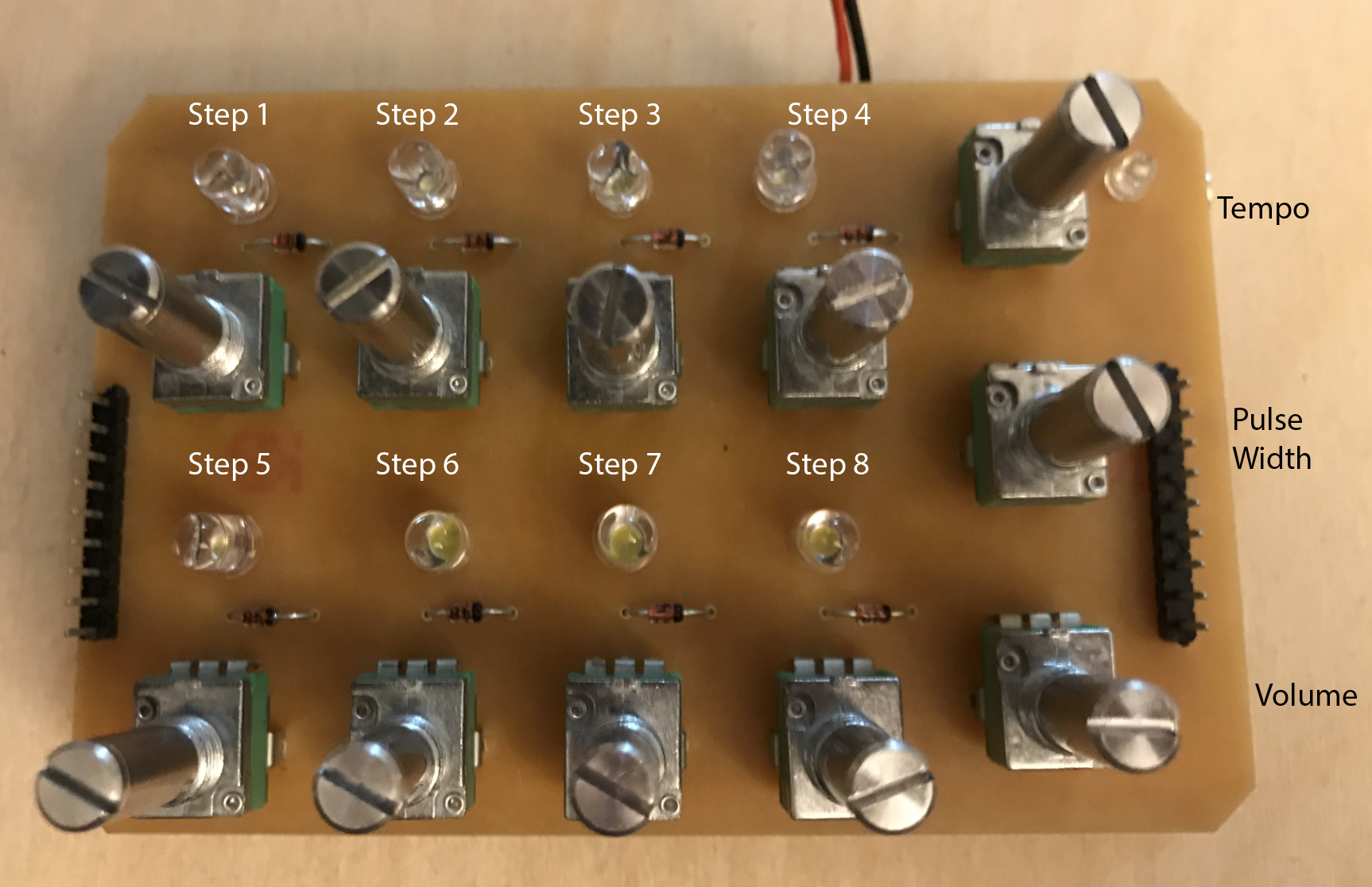 Atari Punk Console With a Baby 8 Step Sequencer : 7 Steps (with ...