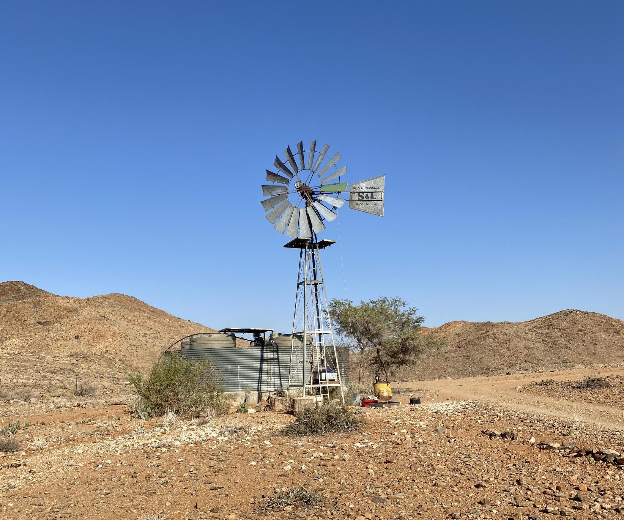 Electric Conversion of a Water-Pumping Windmill in Namibia : 7 Steps ...