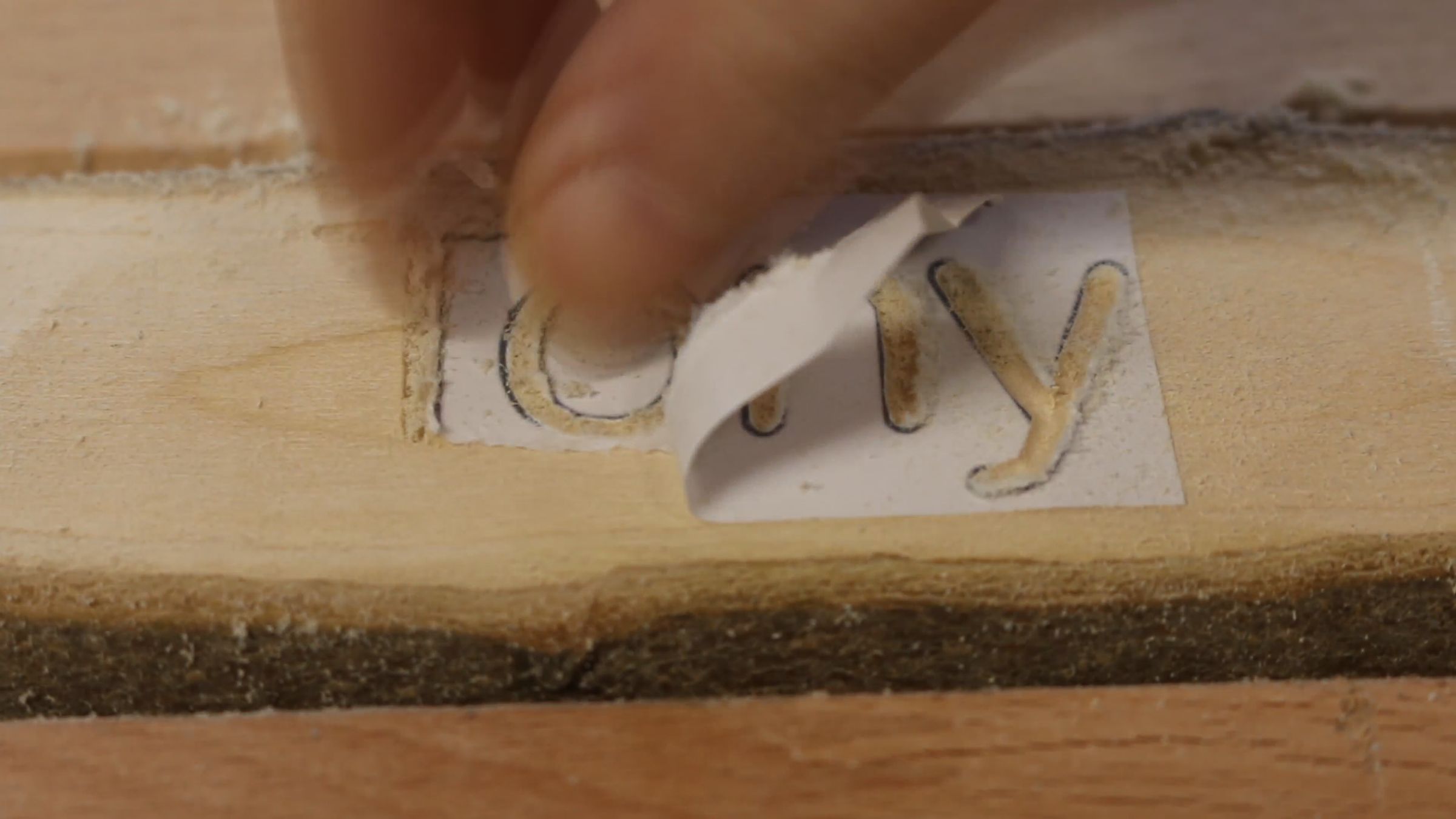 Super Simple! Rustic Log Name Plate : 4 Steps (with Pictures ...