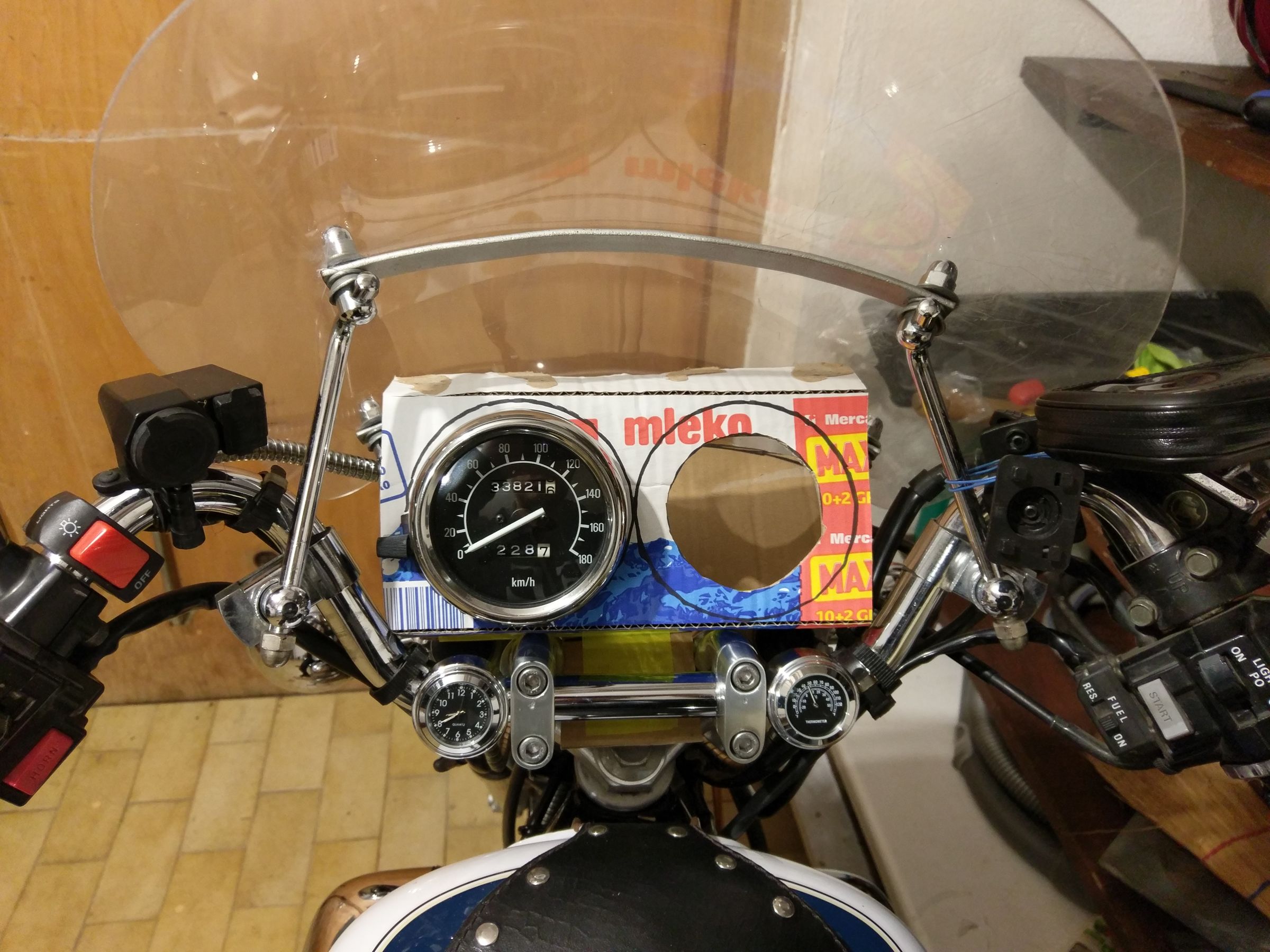 Custom Chopper Dashboard : 8 Steps (with Pictures) - Instructables