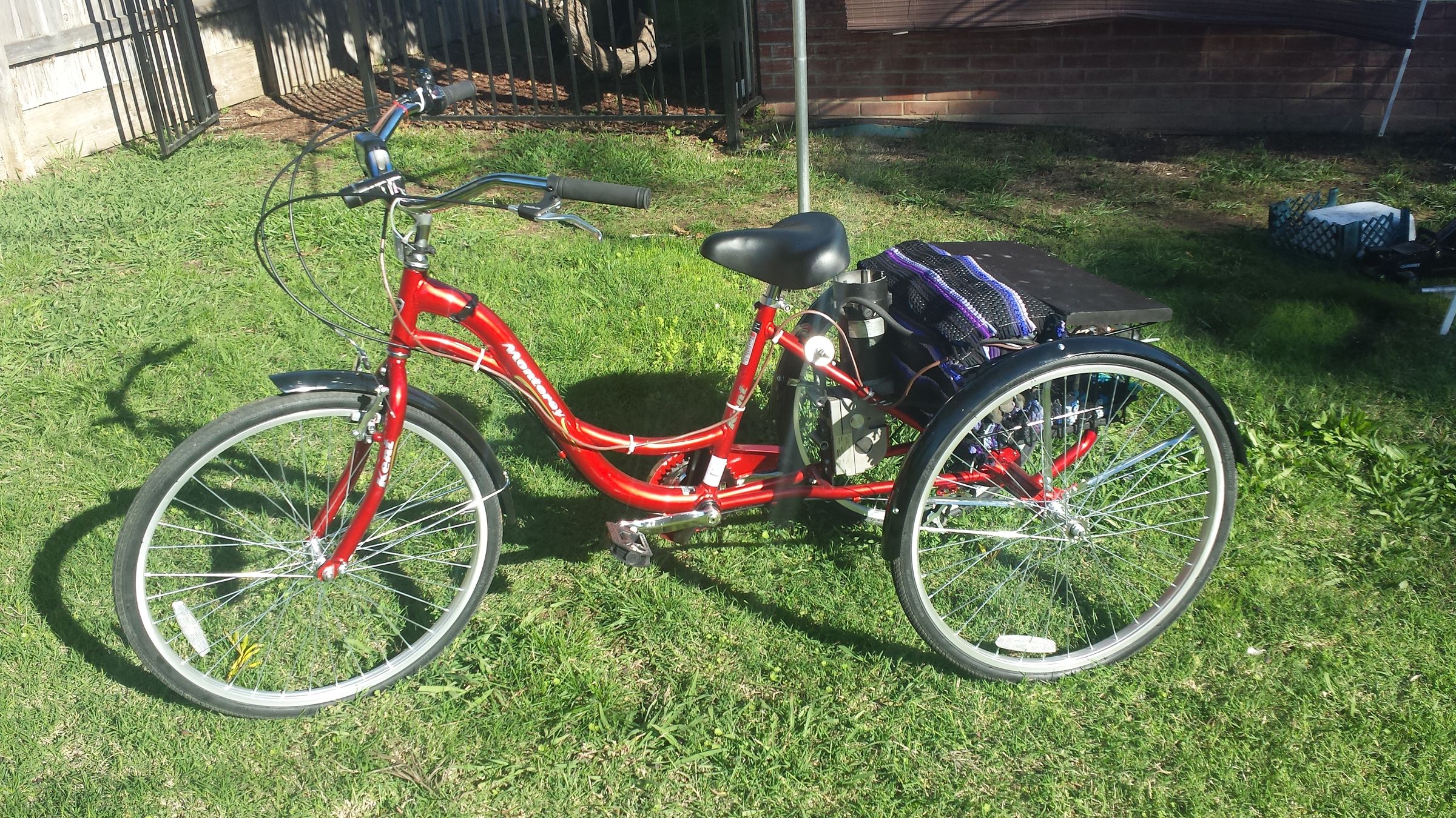 DIY Electric Trike From Electric Wheelchair Motor : 7 Steps (with ...