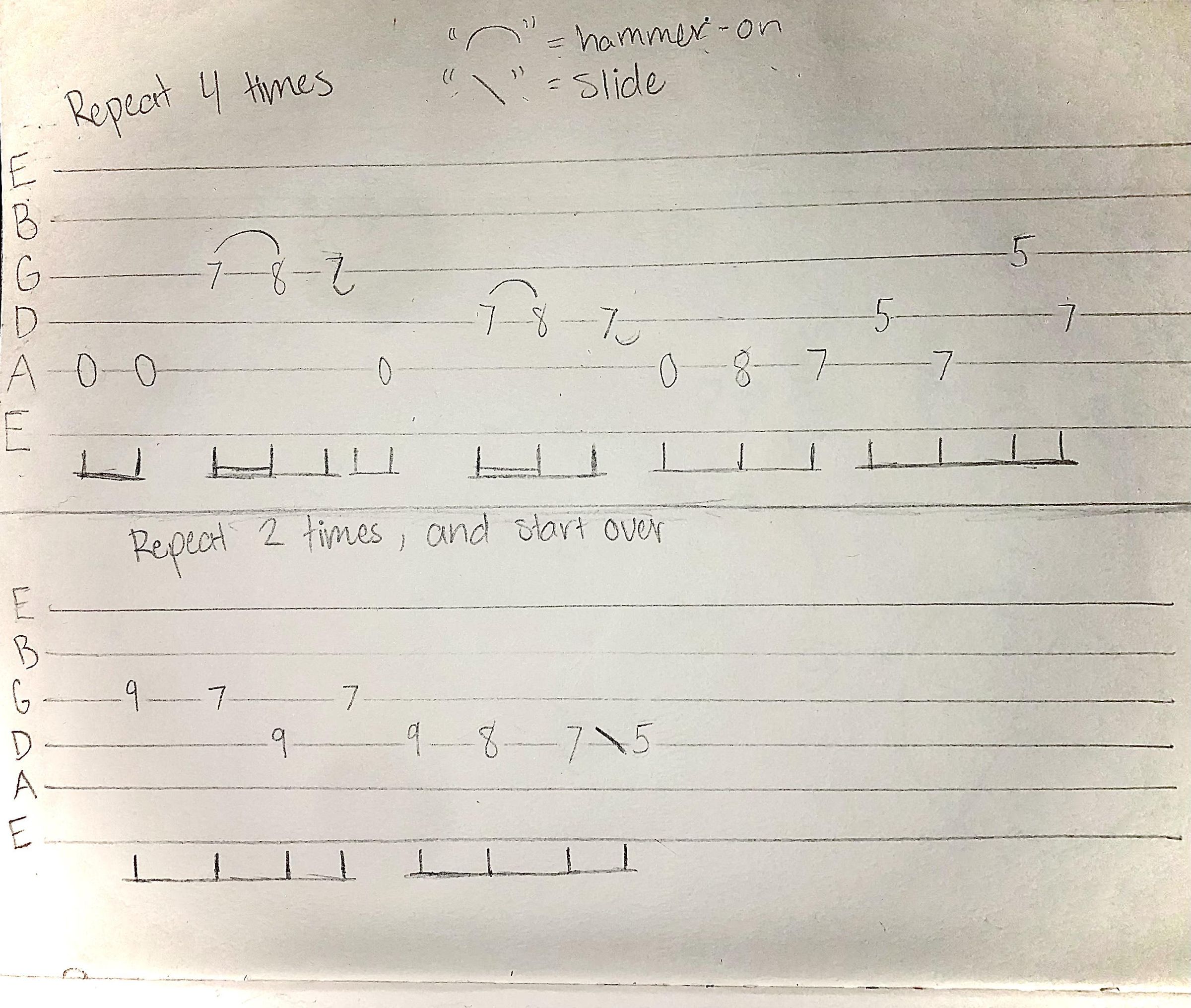 How to Play "Seek and Destroy" by Metallia on the Guitar : 27 Steps ...