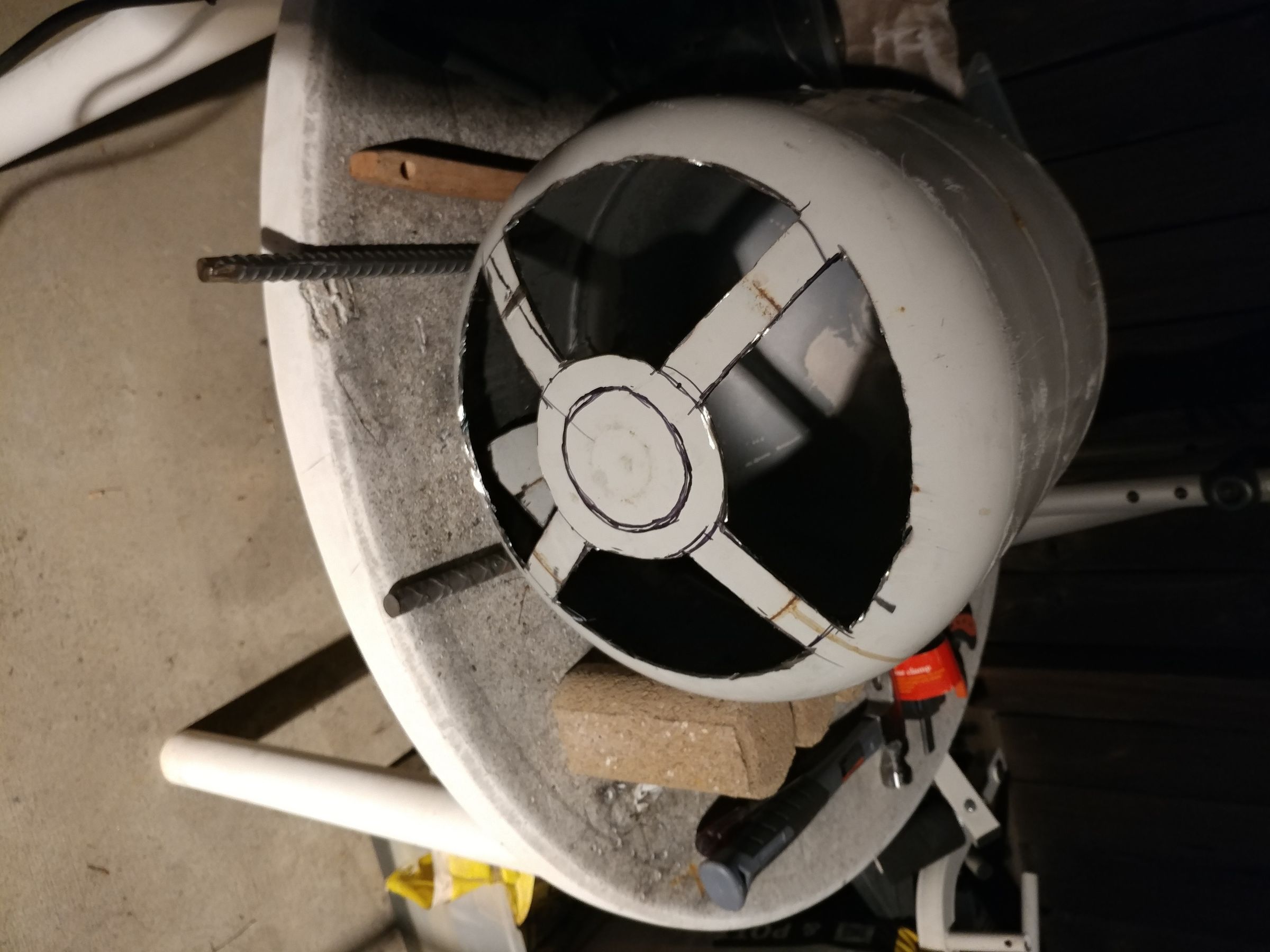 Tie Fighter Fire Pit : 6 Steps (with Pictures) - Instructables