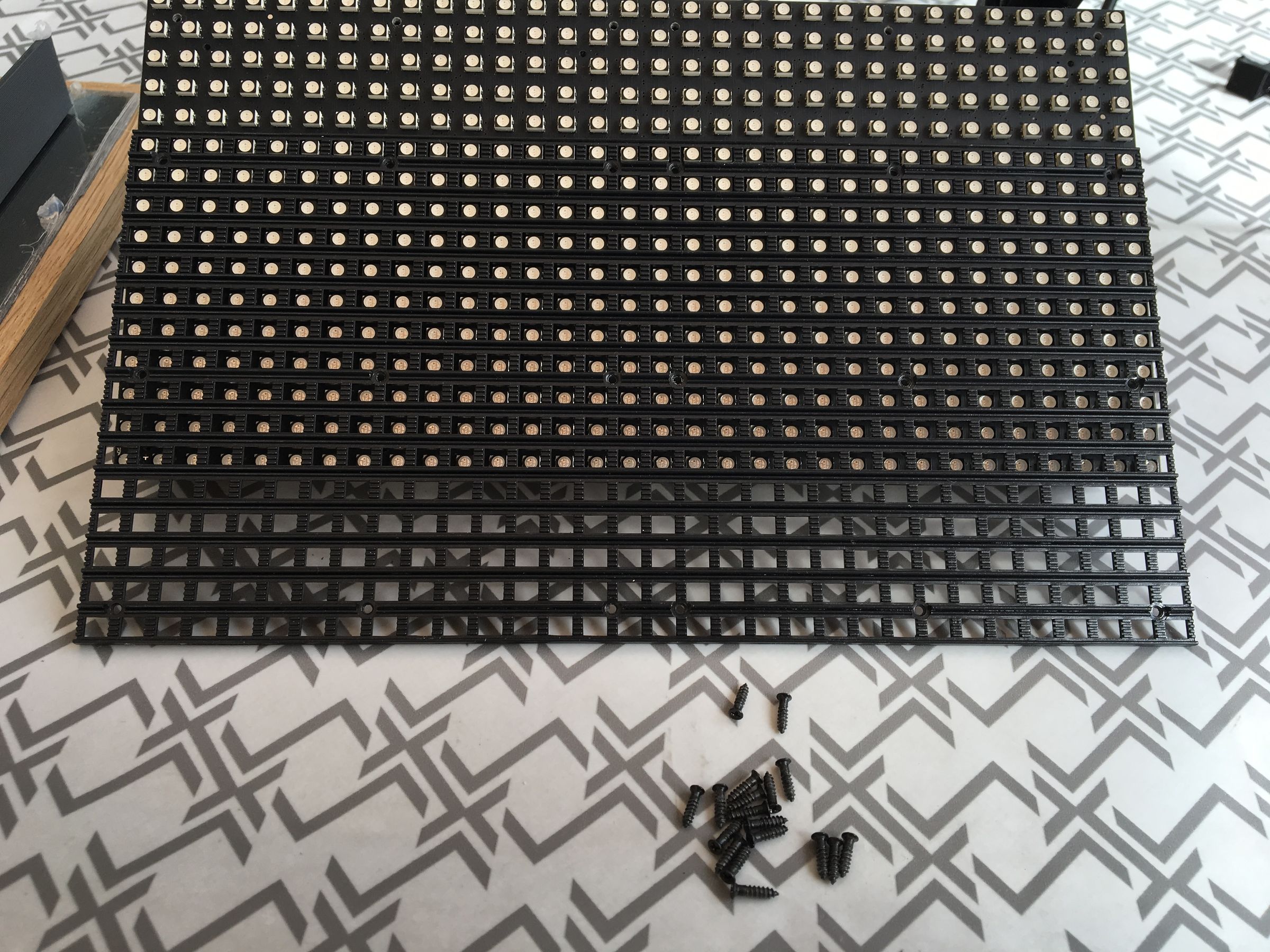 Tetris Time Clock on a RGB Matrix With ESP8266 : 6 Steps - Instructables