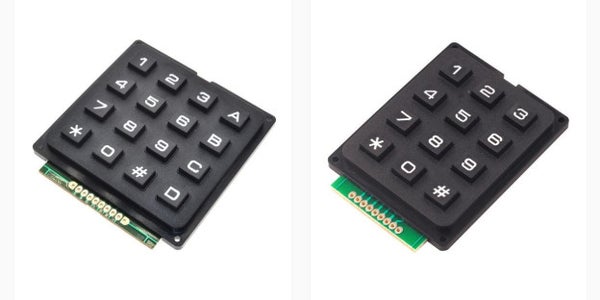 Using Numeric Keypads With Arduino 4 Steps Instructables 4316