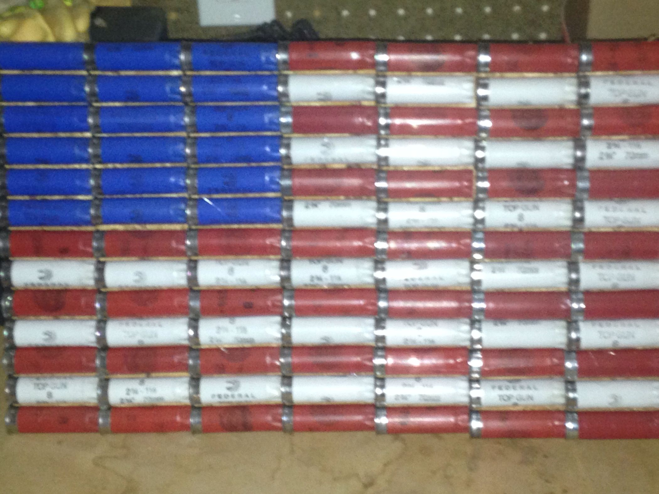 Shotgun Shell Flag : 6 Steps - Instructables