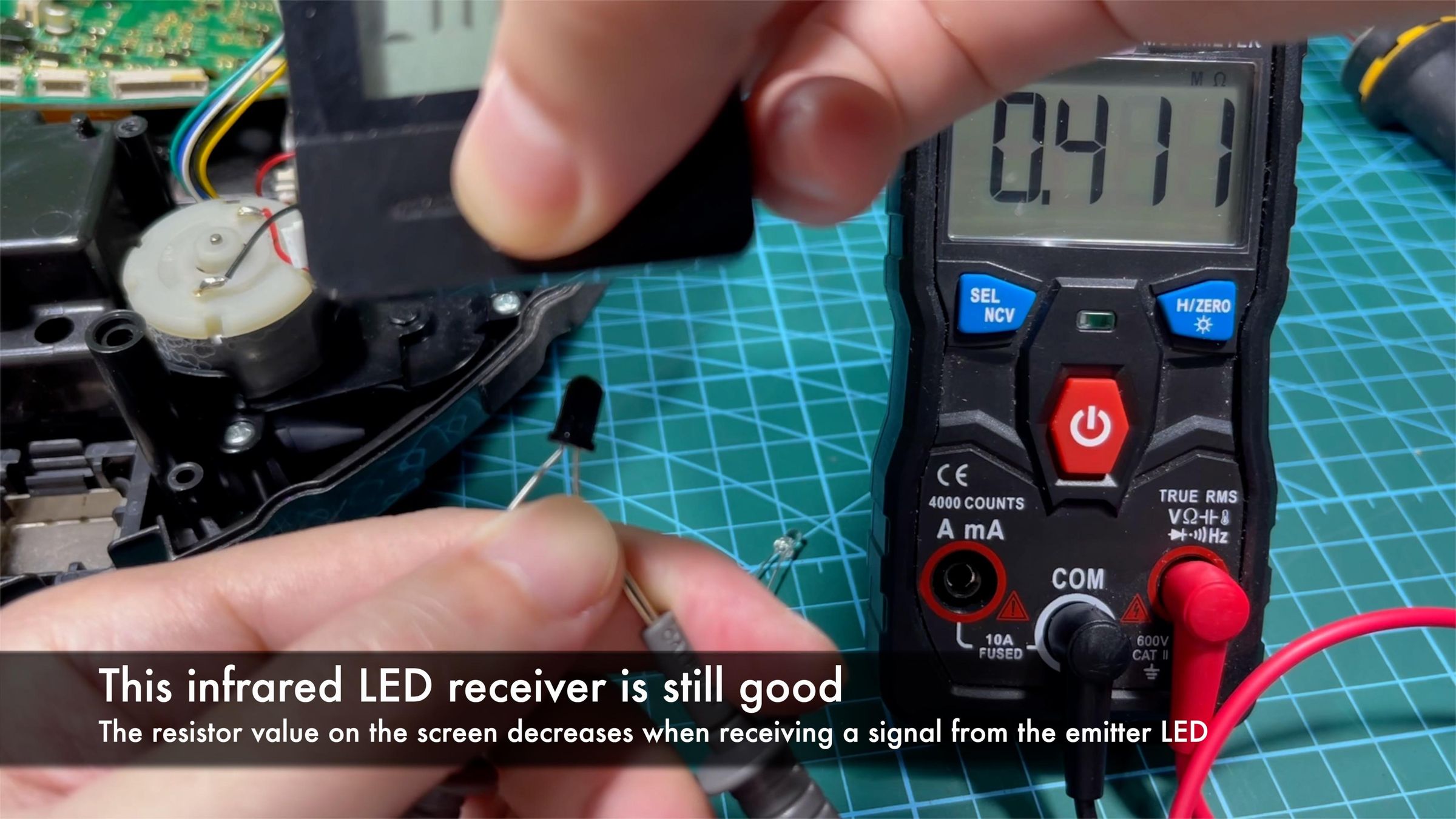 Simplest Way to Test IR LED - Including IR Emitter and IR Receiver LED ...