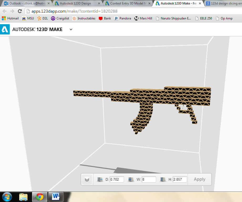 Cardboard Rifle Prop : 6 Steps - Instructables