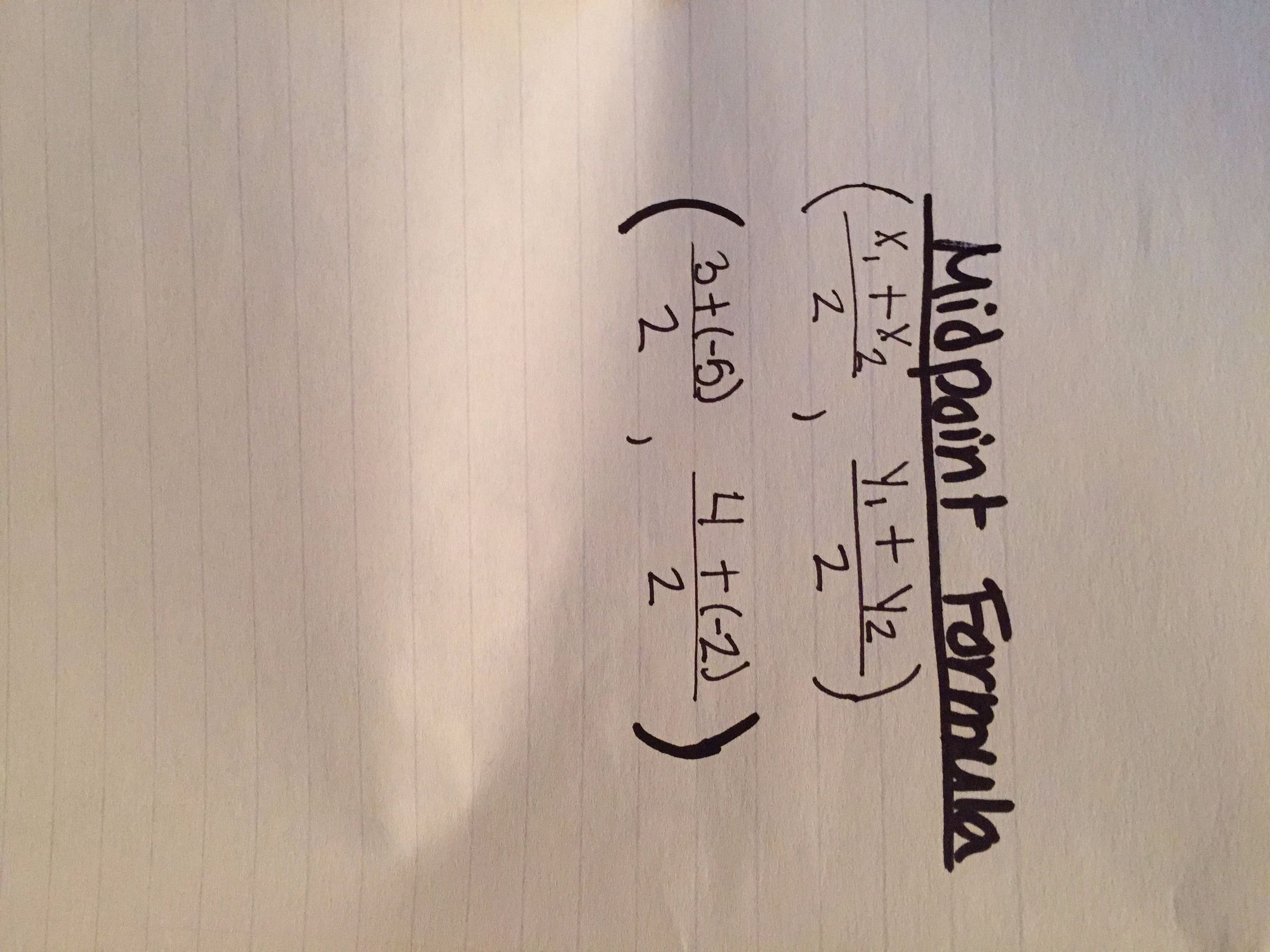 Finding Midpoint of a Line Segment : 7 Steps - Instructables