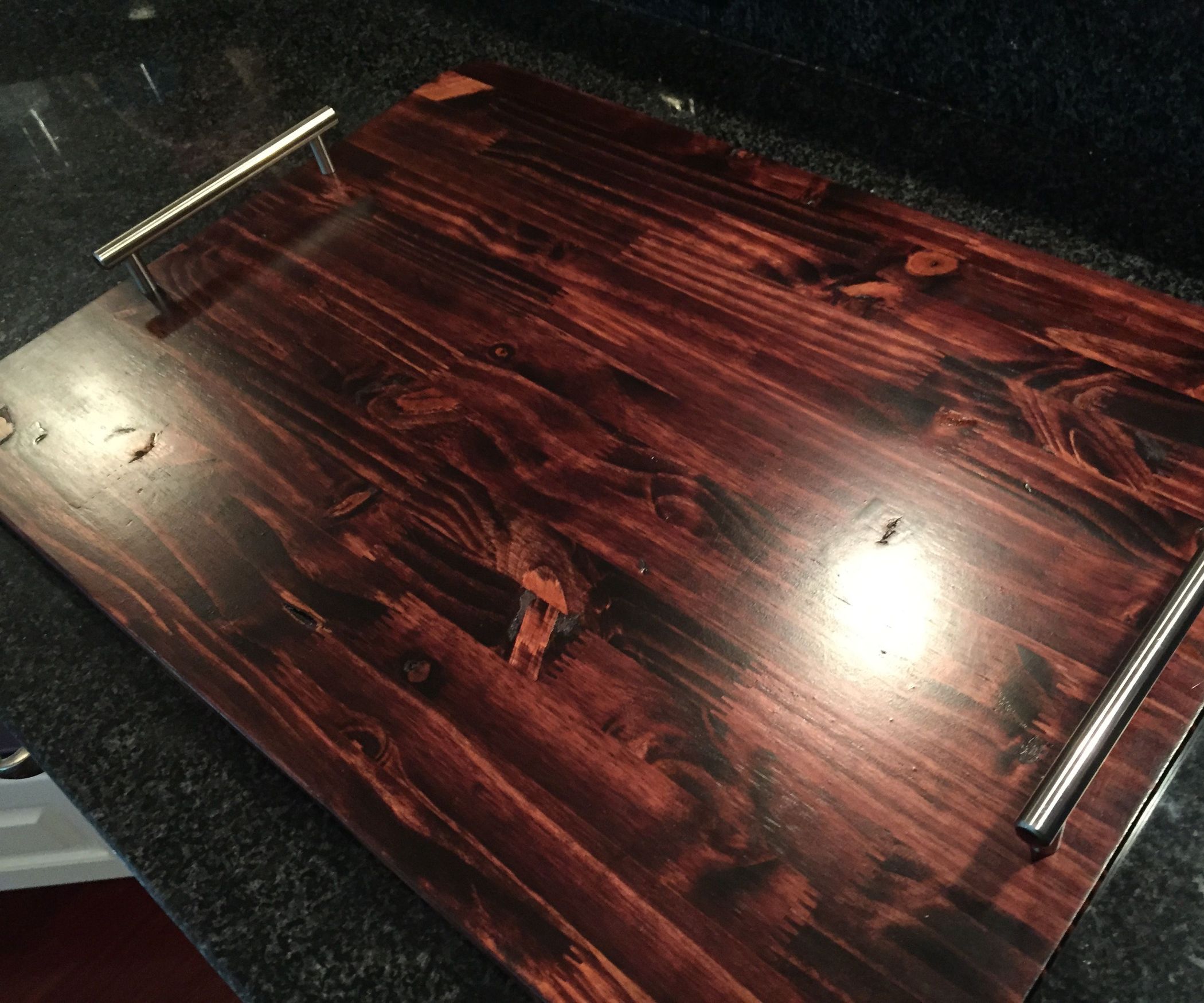 Super Simple Food Serving Tray : 5 Steps - Instructables