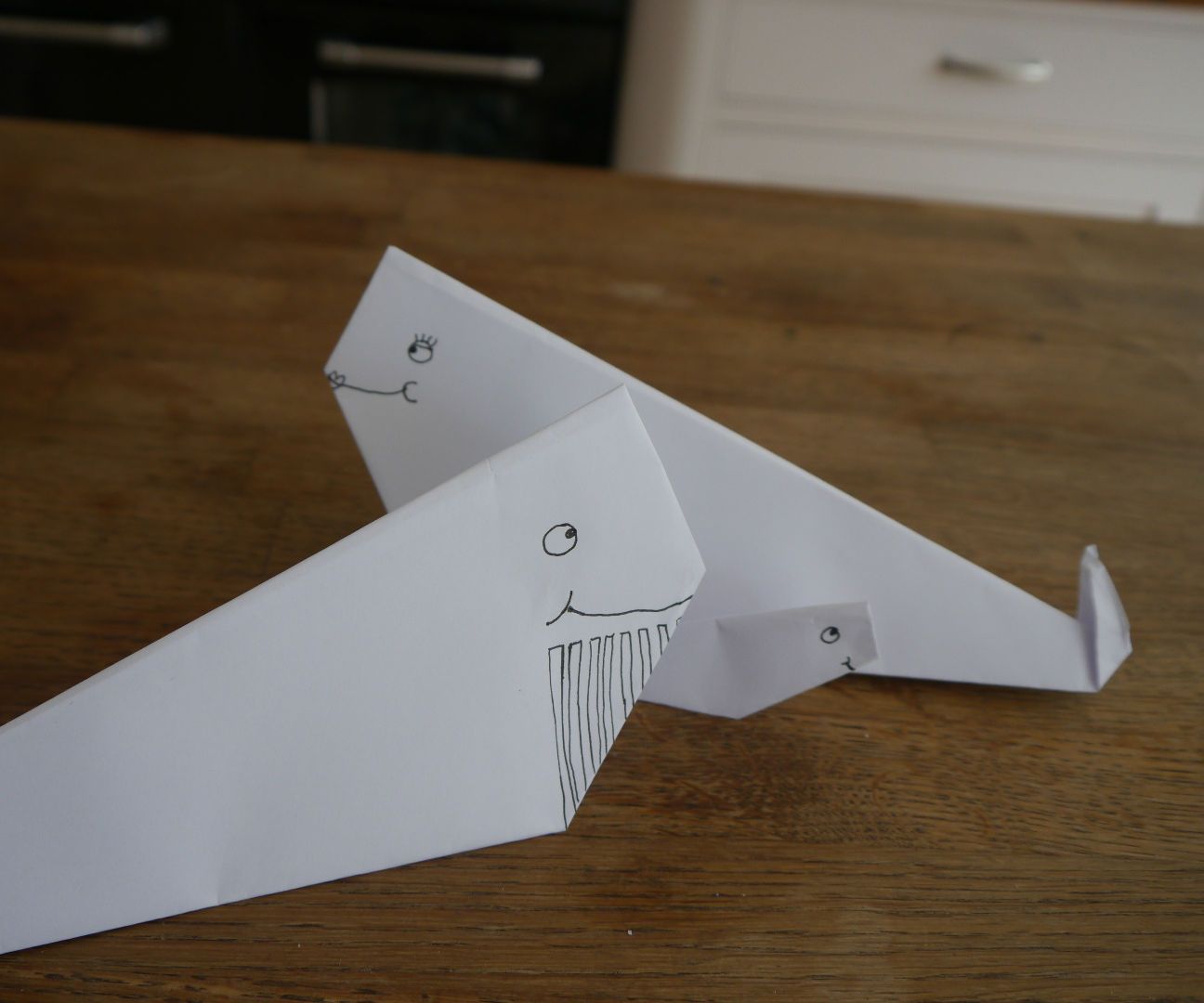 How to Make an Origami Whale : 14 Steps - Instructables