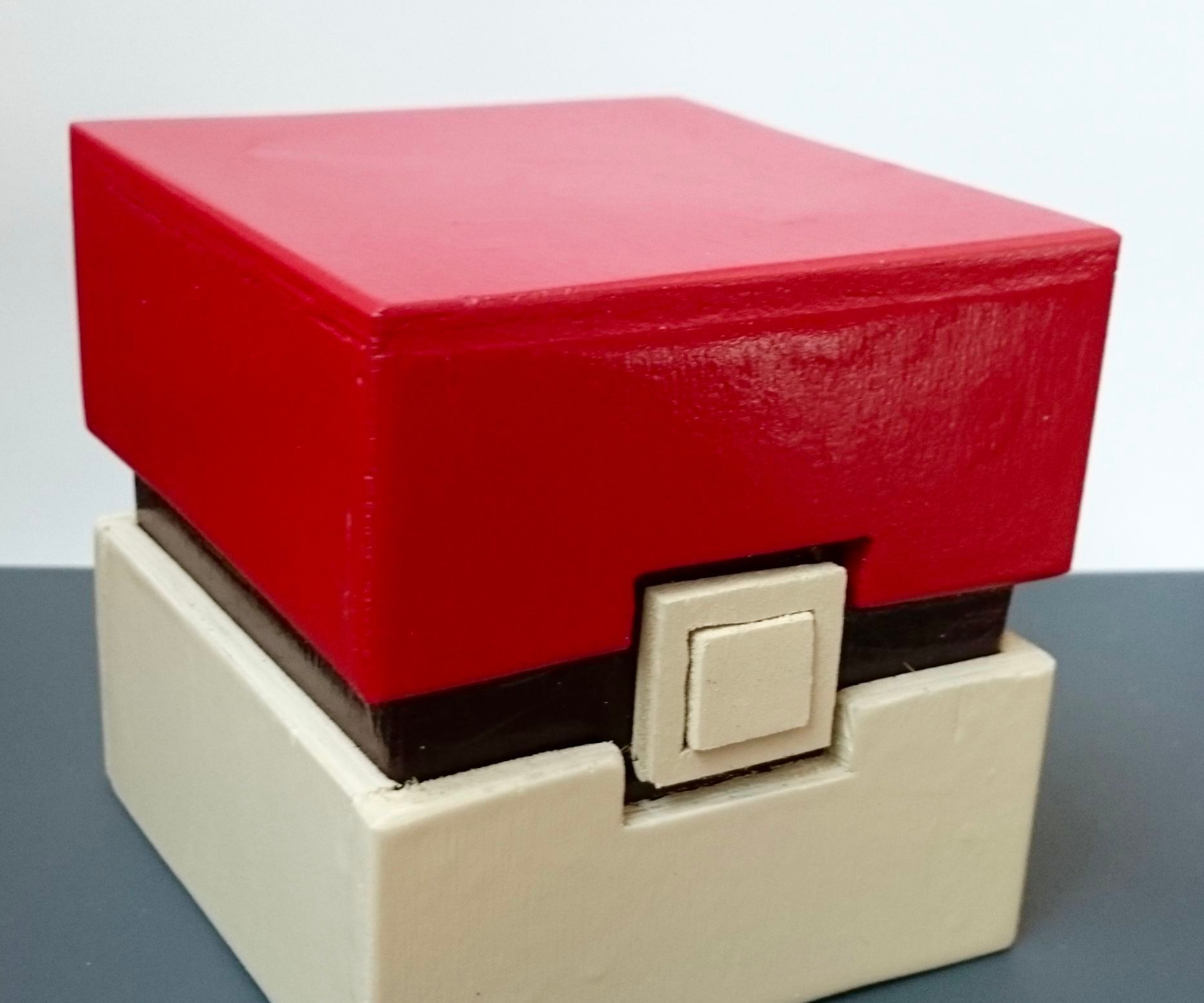 Wooden Pokemon Pokebox (square Pokeball) : 14 Steps (with Pictures ...