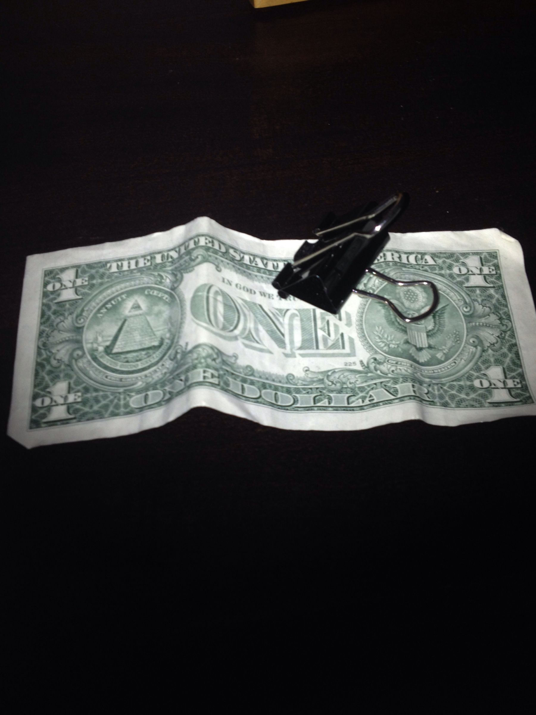 Cheap Binder Clip Wallet : 4 Steps - Instructables