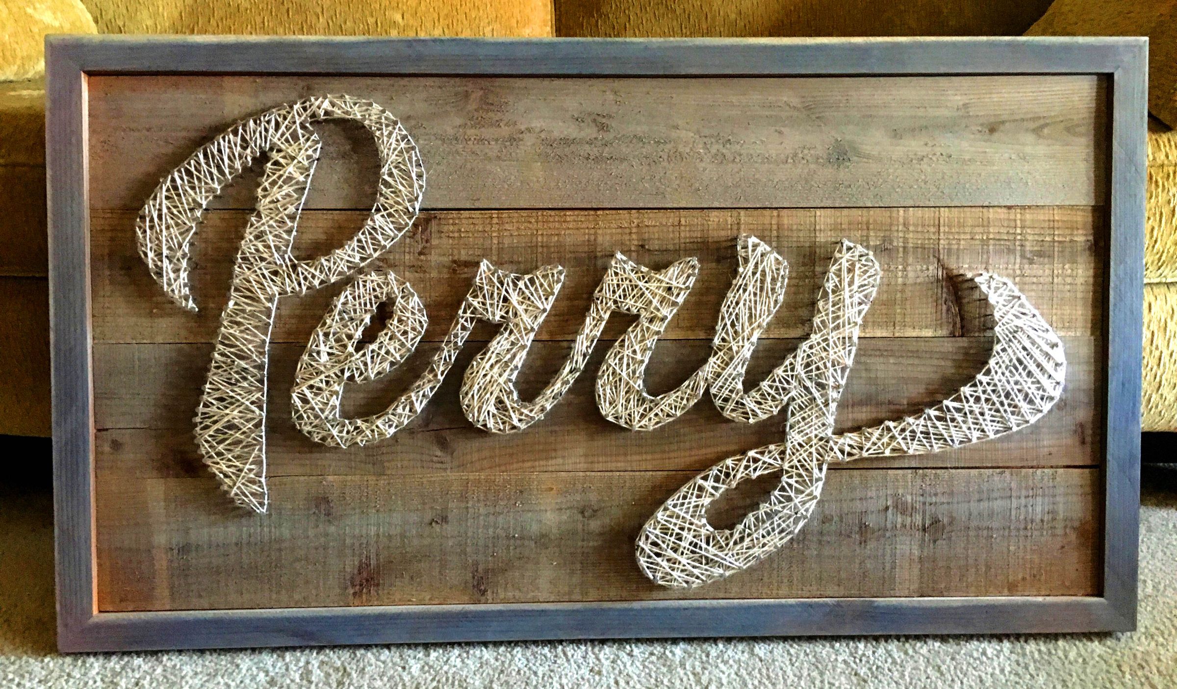 BARN WOOD STRING ART SIGN : 7 Steps (with Pictures) - Instructables