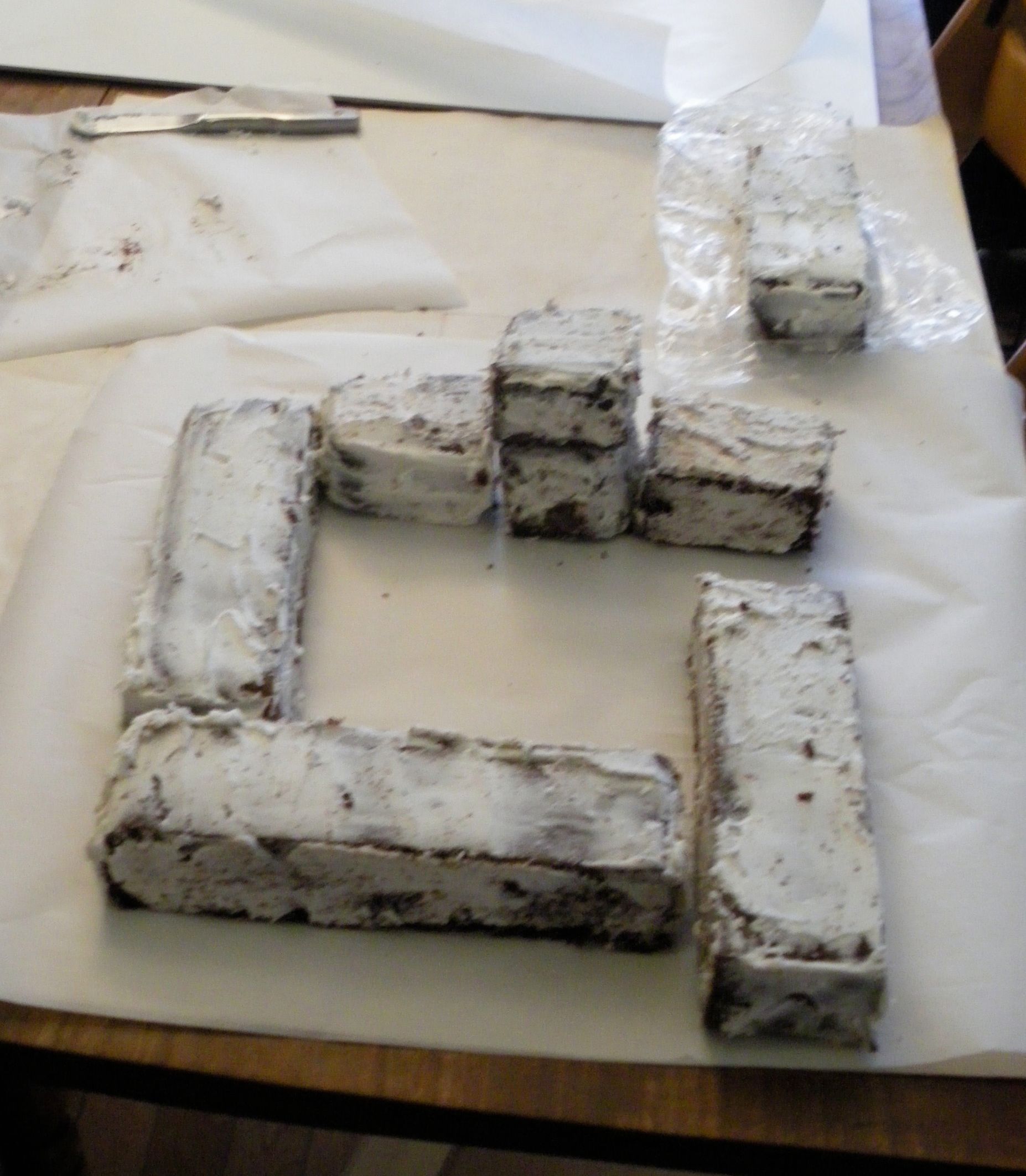 Cake Construction - Mission Santa Cruz, Mt. McKinley & Stone Quarry : 4 ...