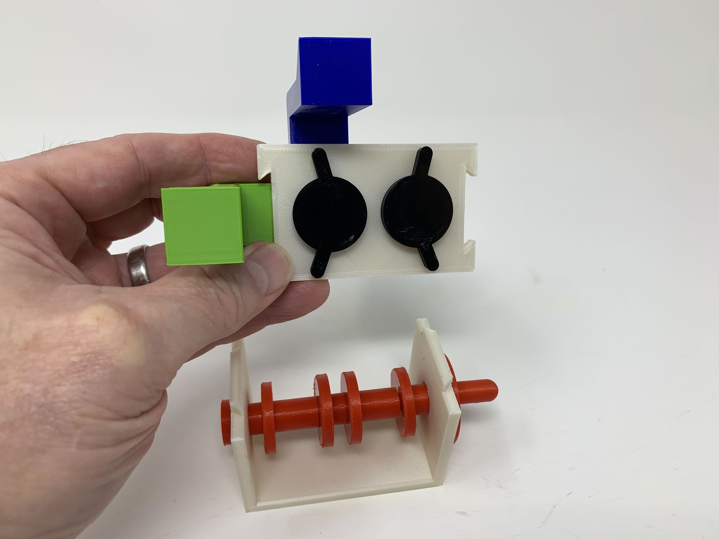"Lora and I", a Simple 3D Printed Automaton. : 4 Steps (with Pictures ...