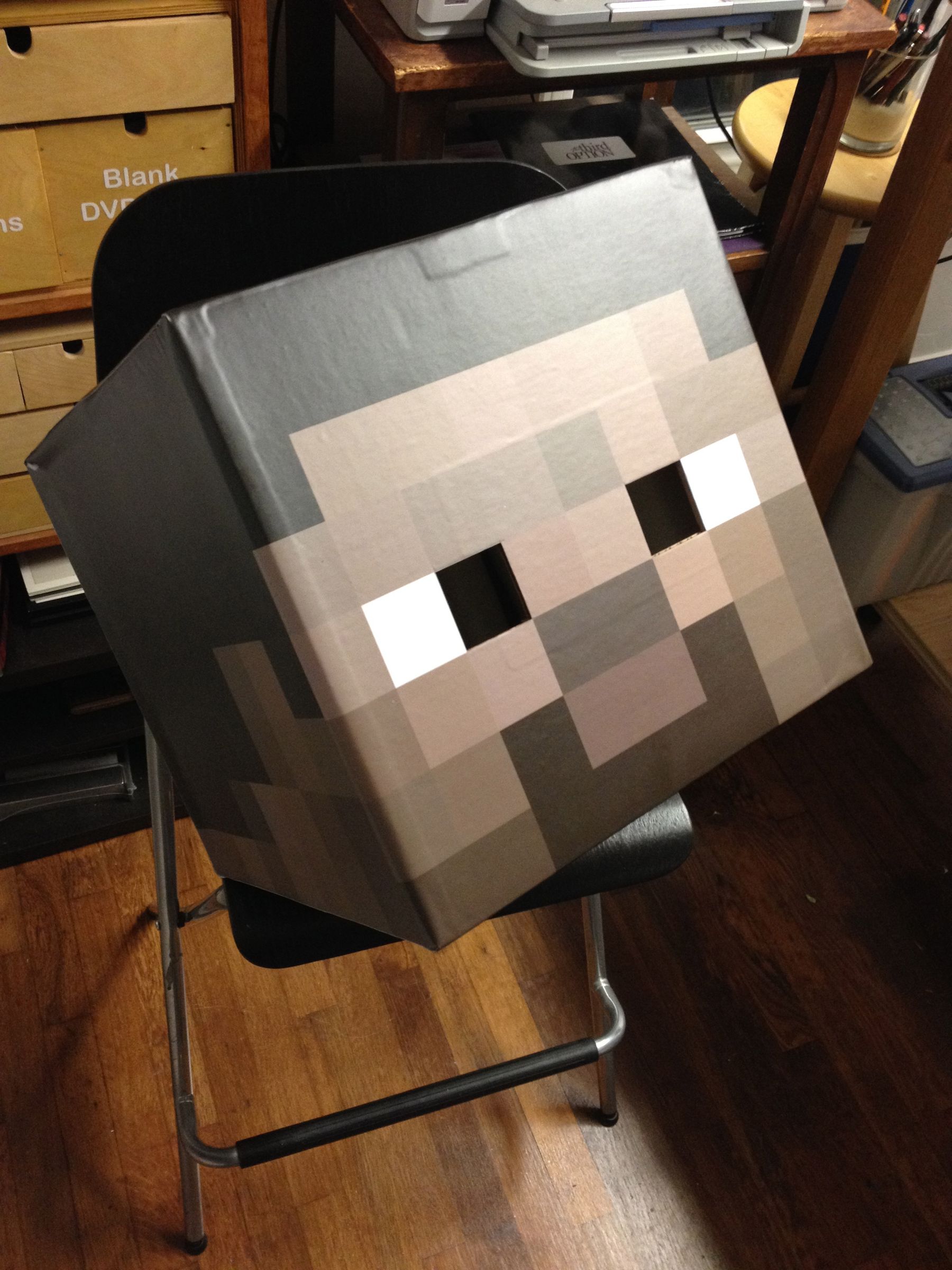 Minecraft Steve Stable Head Build : 10 Steps - Instructables