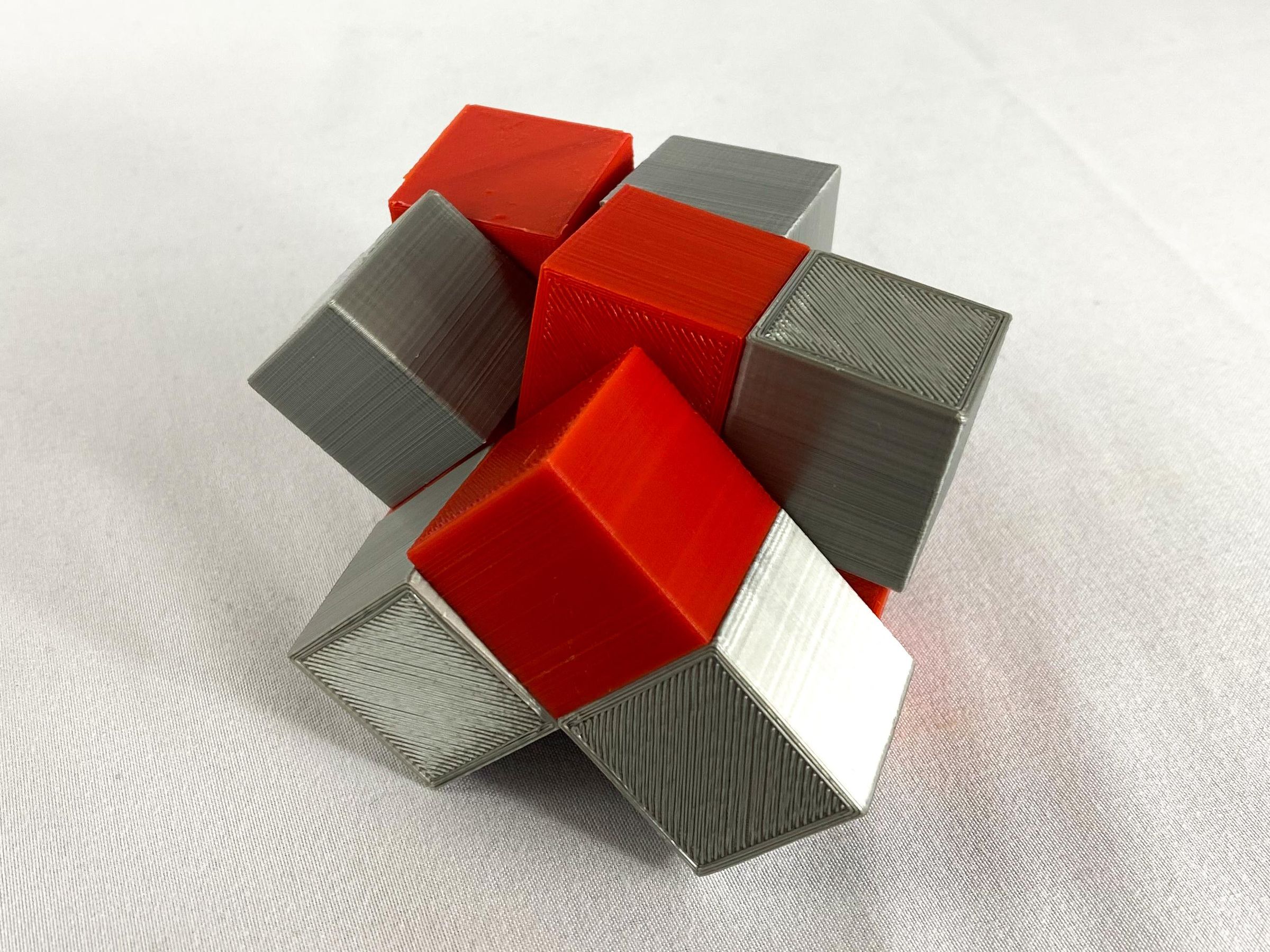 Elastic Cord Cube Puzzle : 17 Steps (with Pictures) - Instructables