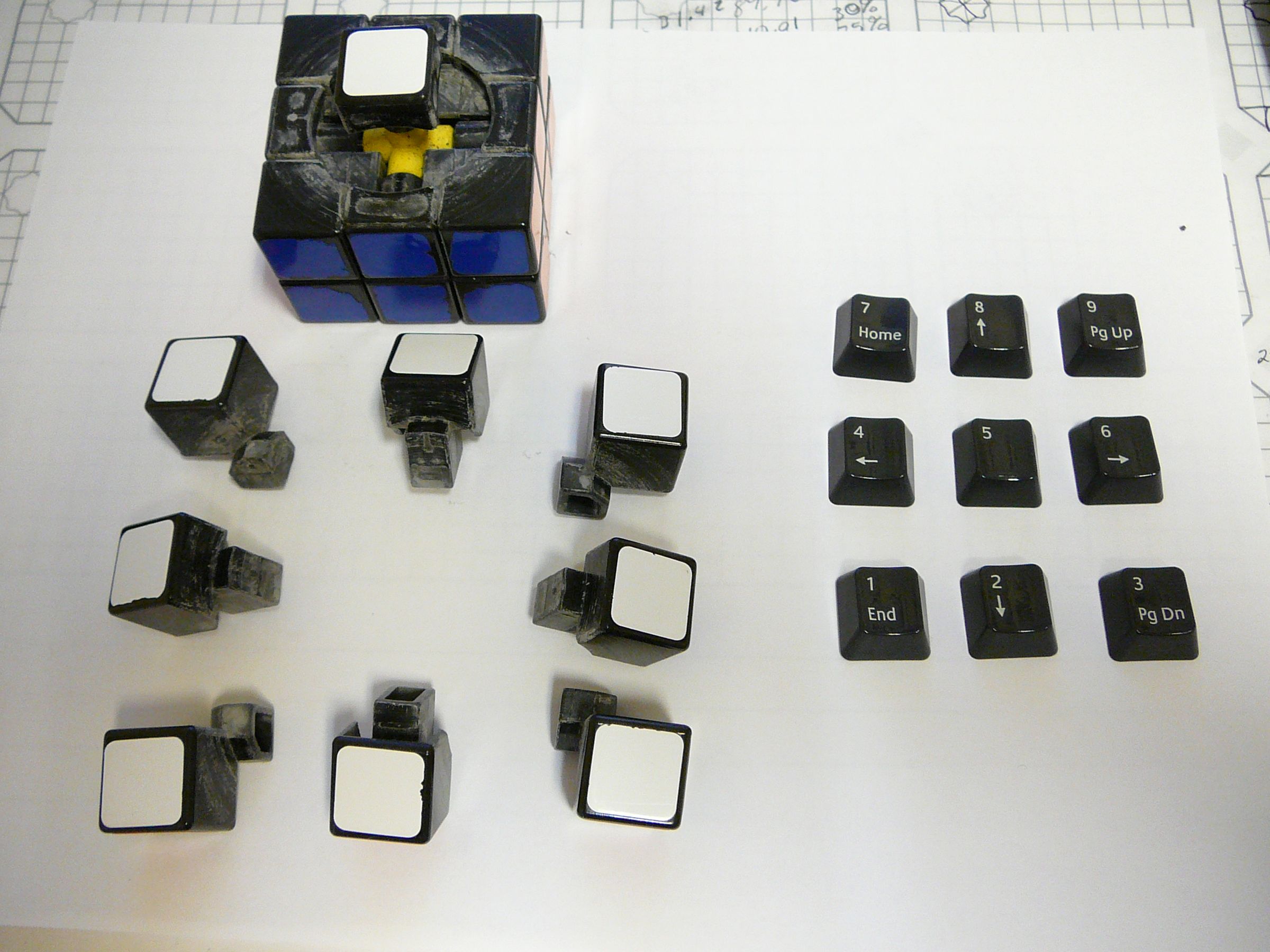 Keyboard/Sudoku Rubik's Cube...dead Computer Contest : 5 Steps (with ...