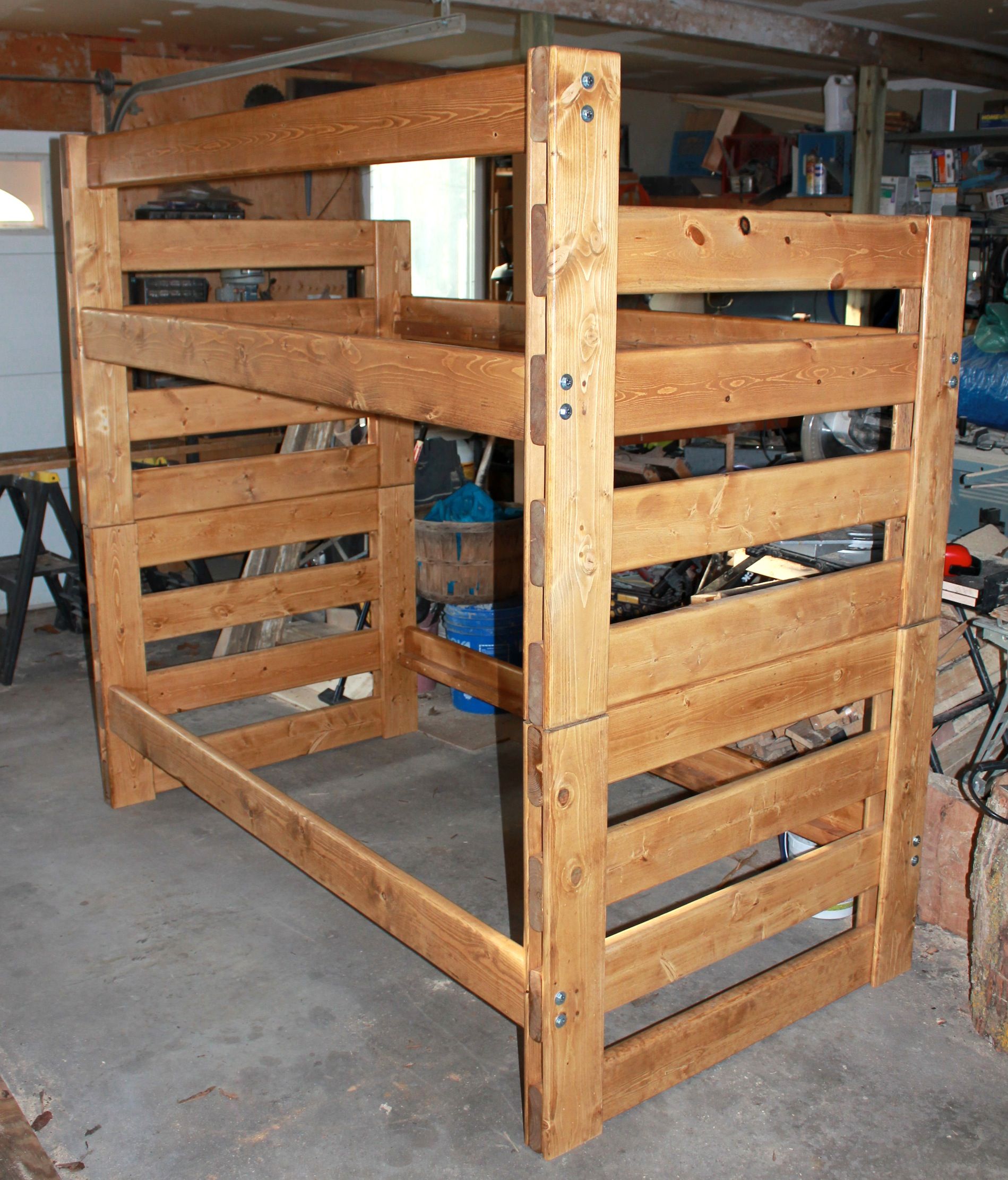Easy, Modular, Pine Bunkbeds : 9 Steps (with Pictures) - Instructables