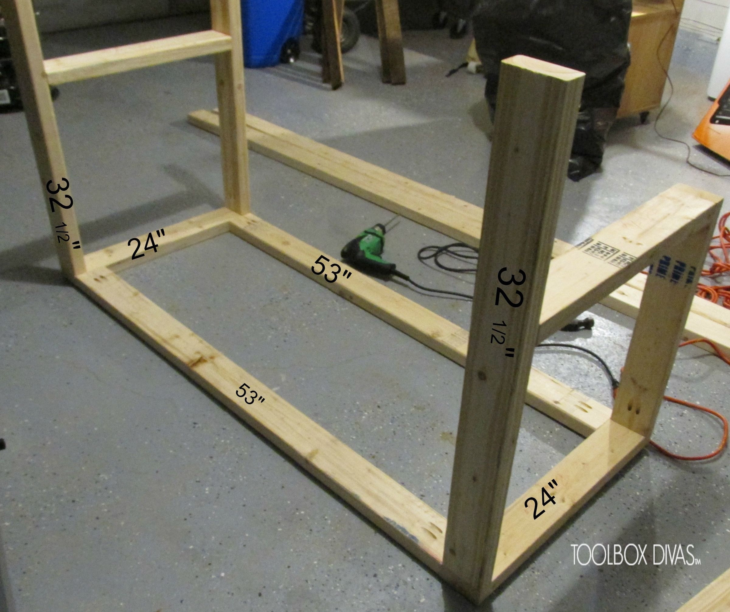 Table Saw Workbench With Wood Storage : 19 Steps (with Pictures ...