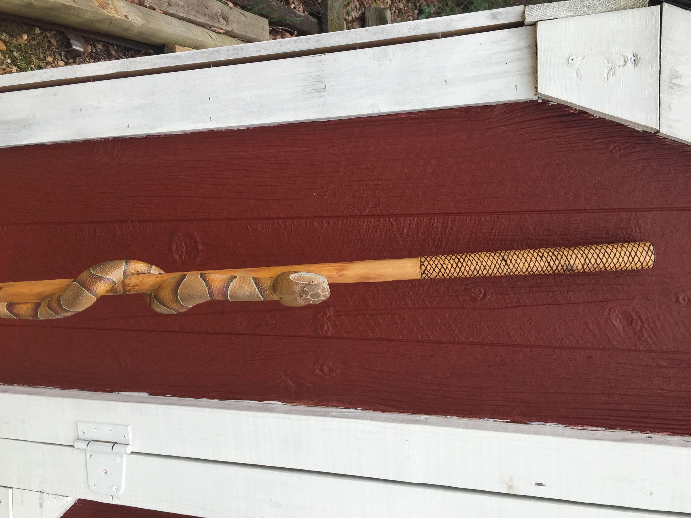 Carved Snake Cedar Walking Stick : 9 Steps (with Pictures) - Instructables