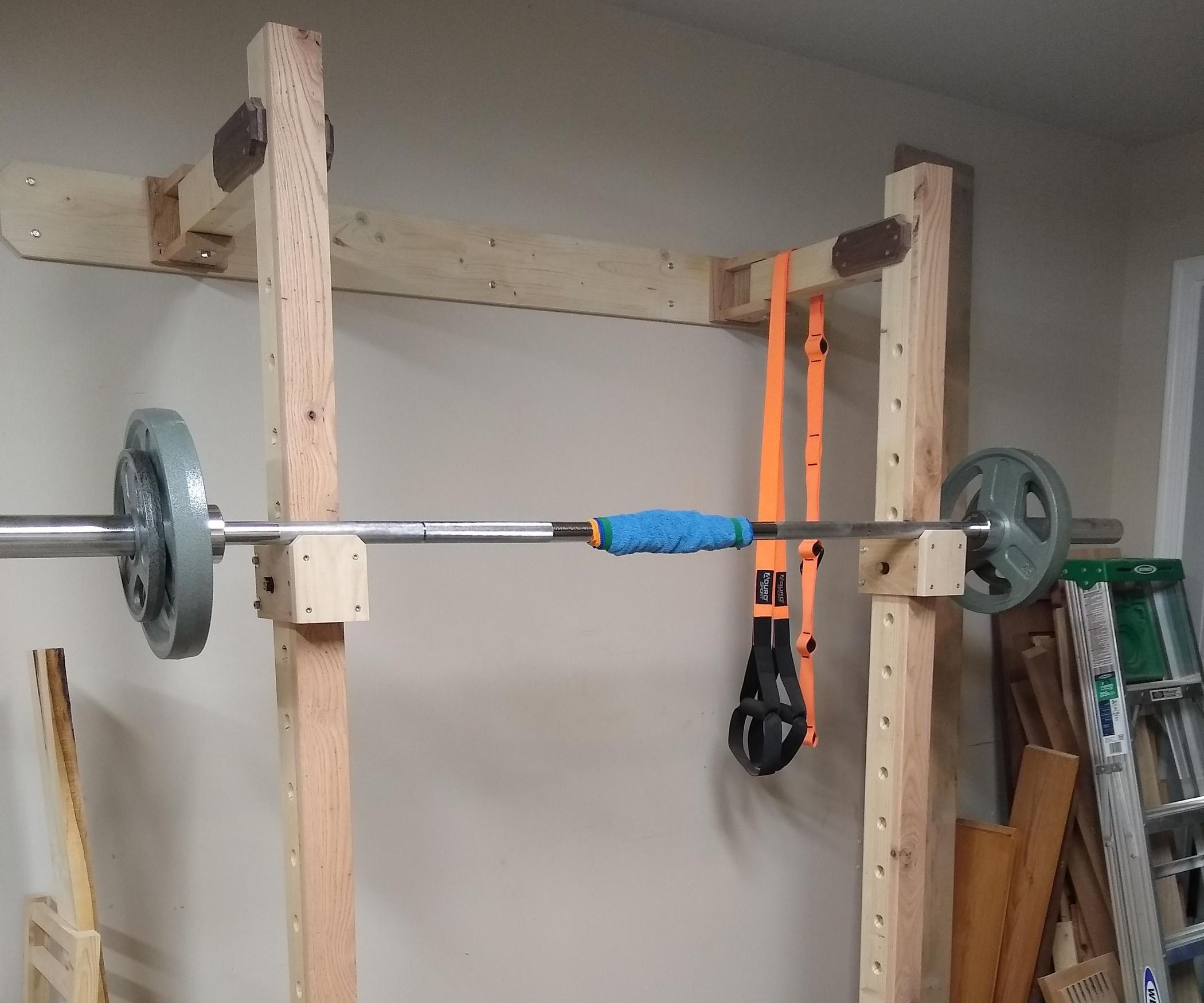Folding Squat Rack : 7 Steps (with Pictures) - Instructables