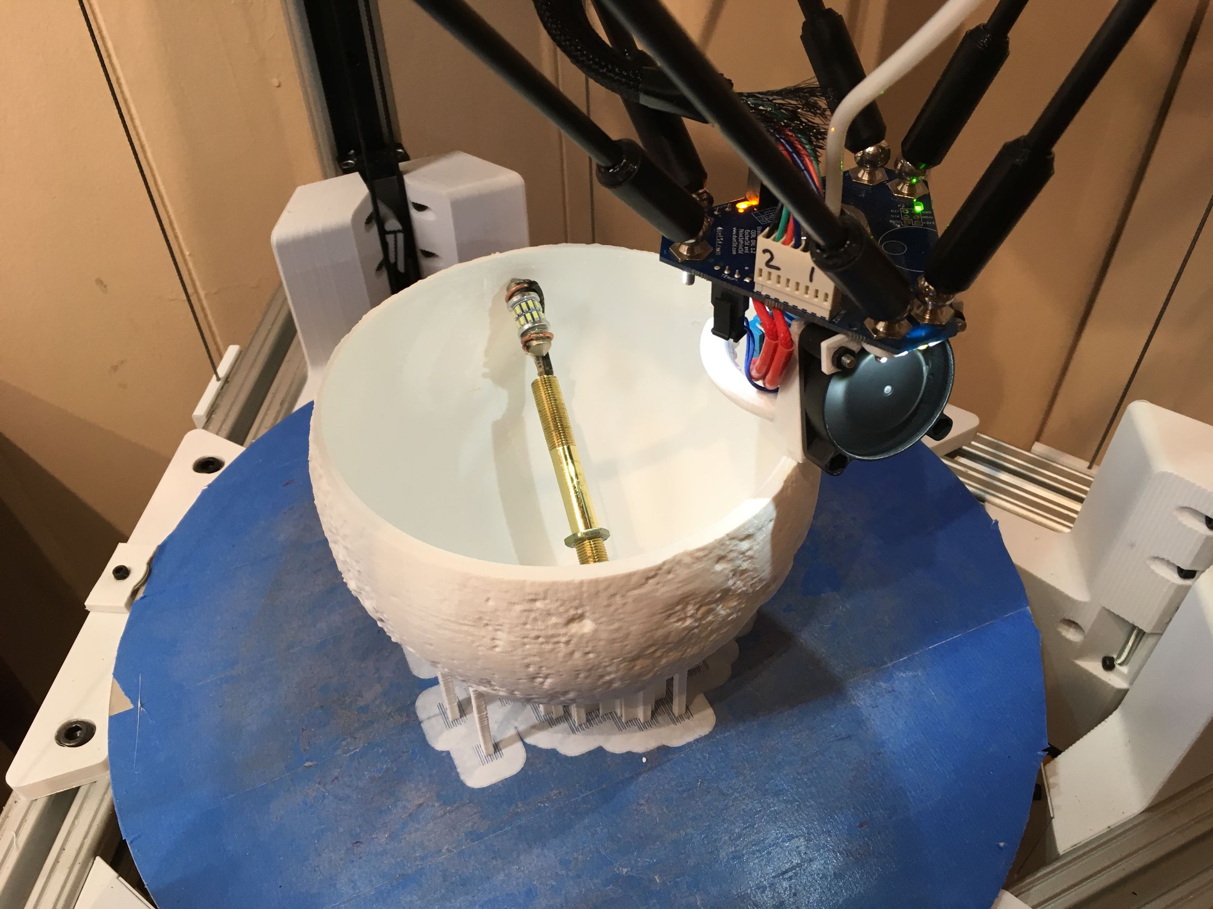 3D Printer the C3Dt/bd (Big Delta) : 21 Steps (with Pictures ...