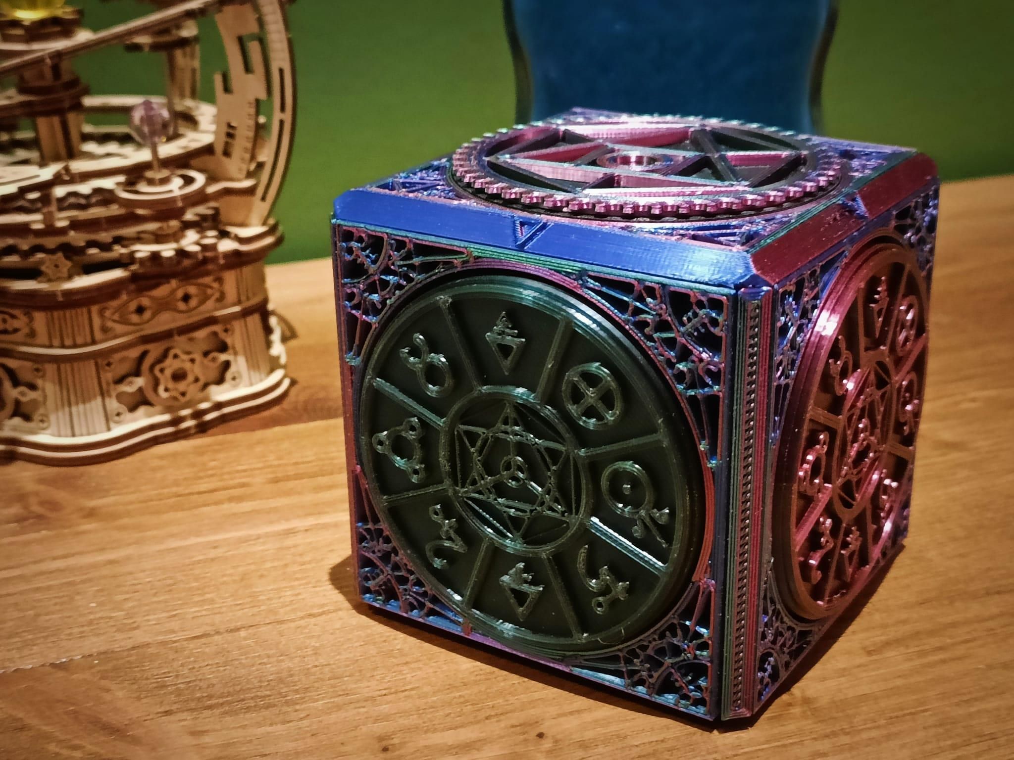 The Alchemist's Cube - a 3D Printed Puzzle Box : 4 Steps - Instructables