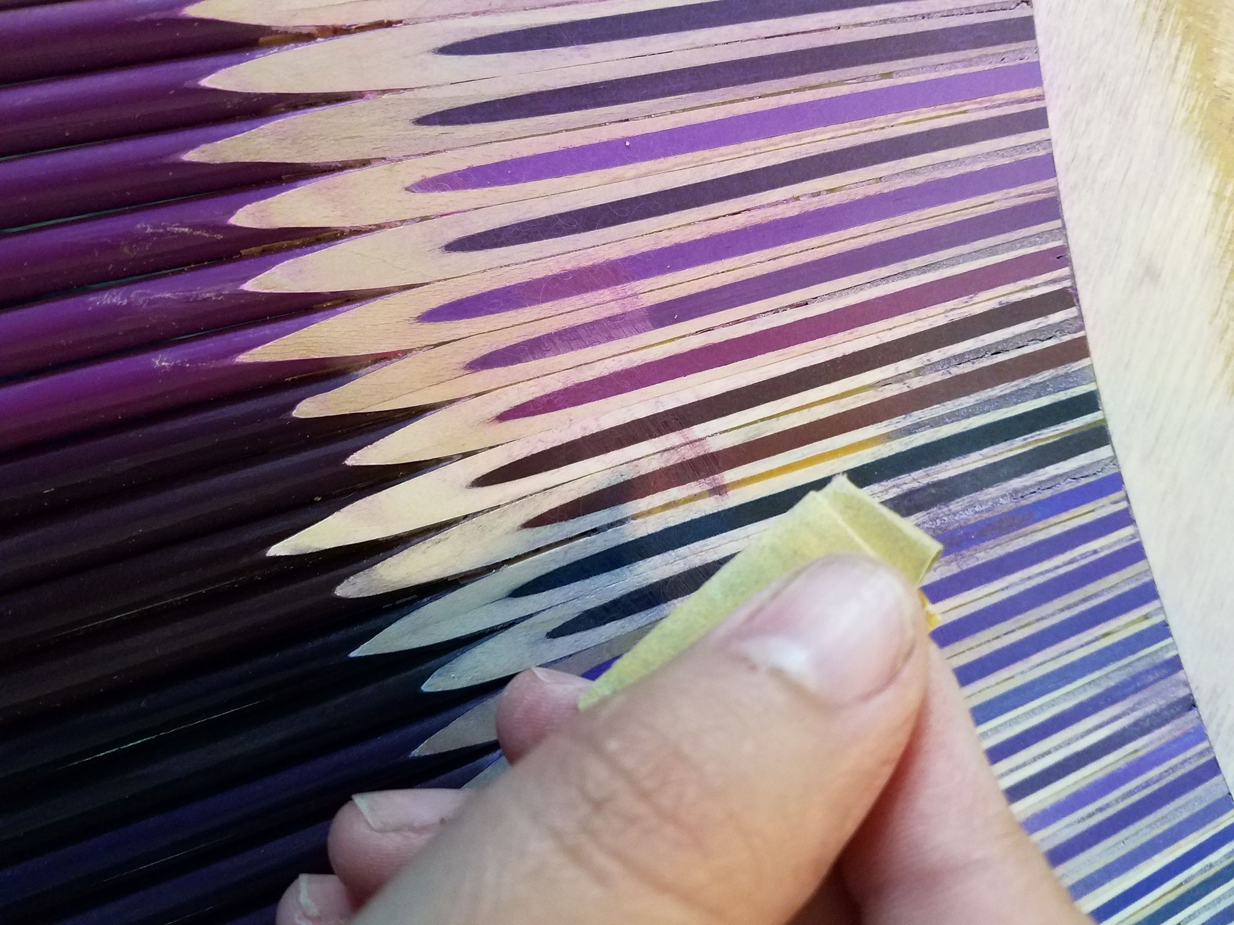 Rainbow Colored Pencil Mirror : 13 Steps (with Pictures) - Instructables